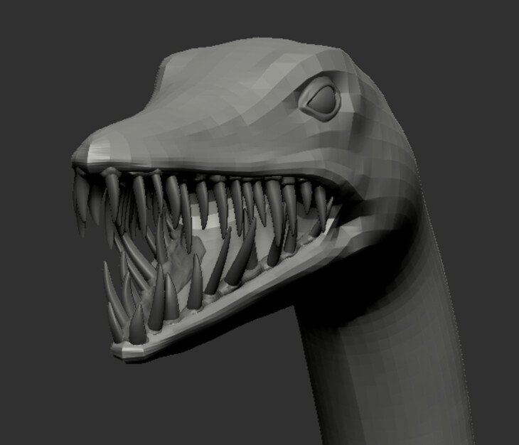 ArtStation - Plesiosaur 3D model