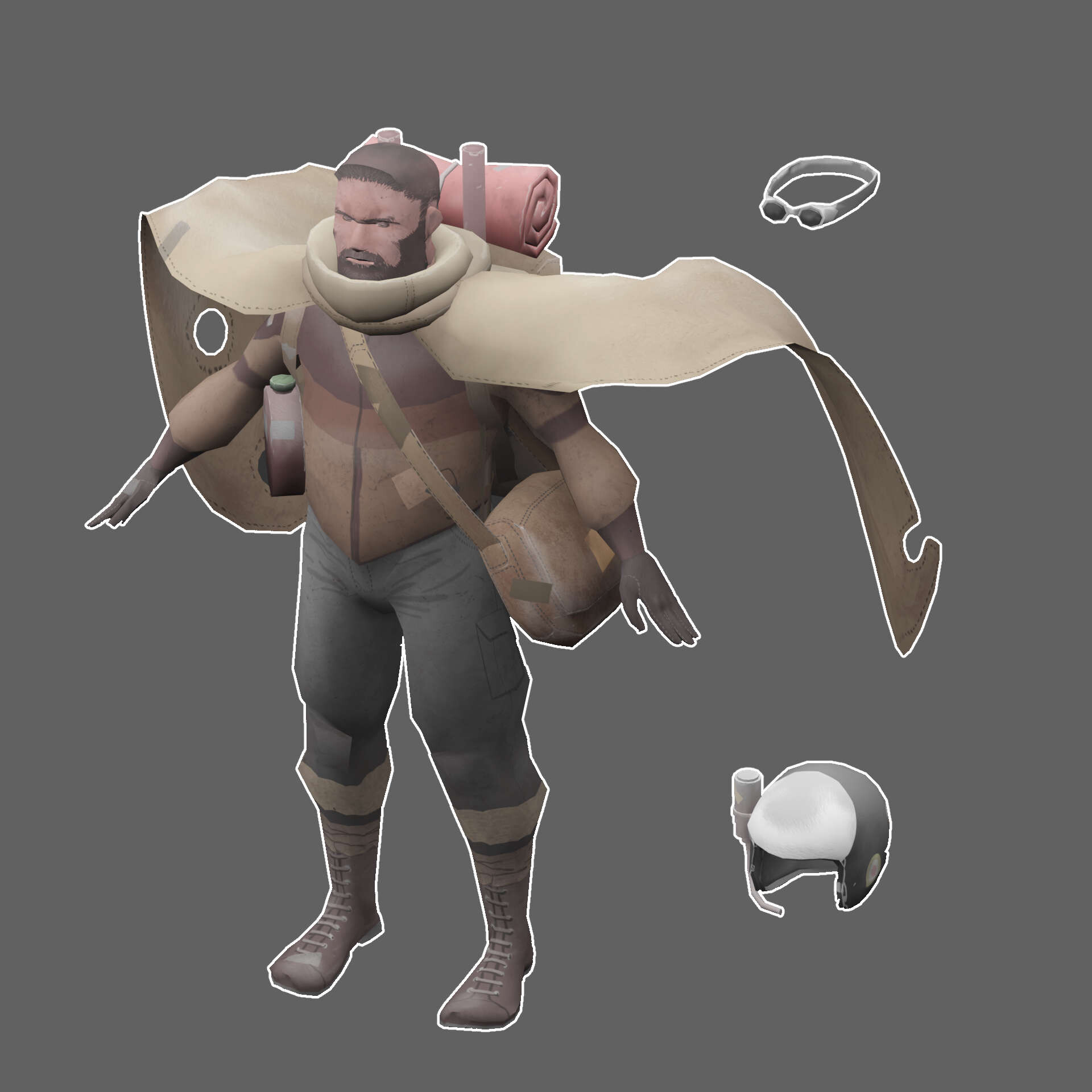 ArtStation - Isometric RPG Male Character 02
