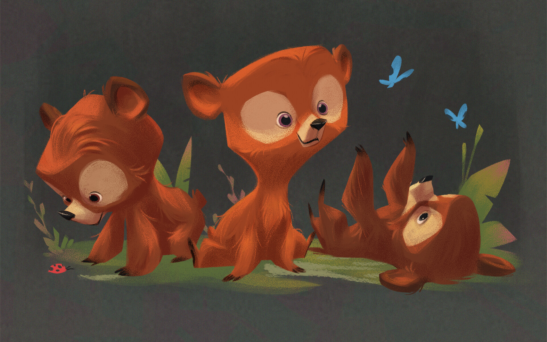 Saulo Nate - Bear Family / 2D Character Art