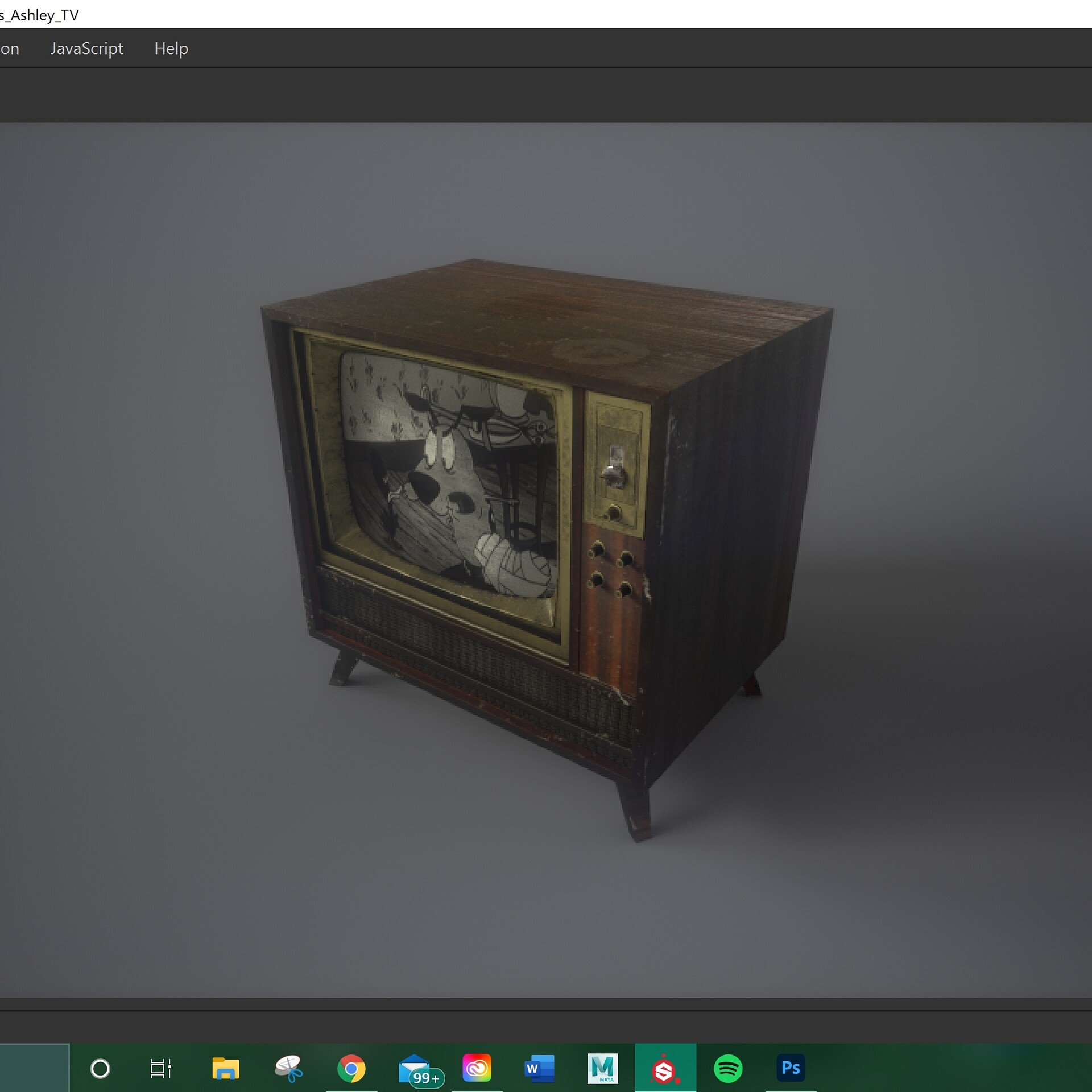 Ashley Sparks - 3D Texturing Environment