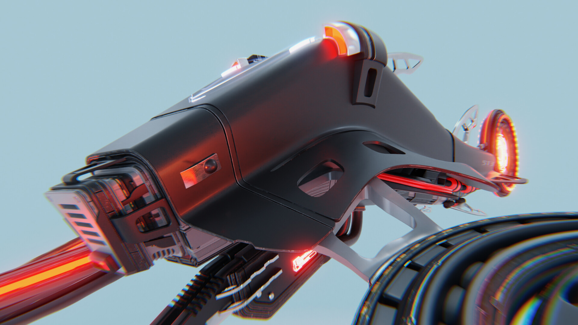 Didjelirium - Blender Practice Session - BlenderBros Sci-FI Drone Design