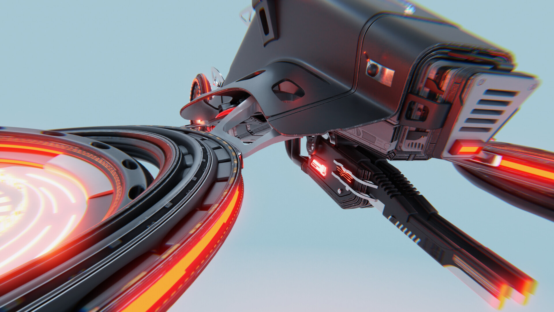 Didjelirium - Blender Practice Session - BlenderBros Sci-FI Drone Design