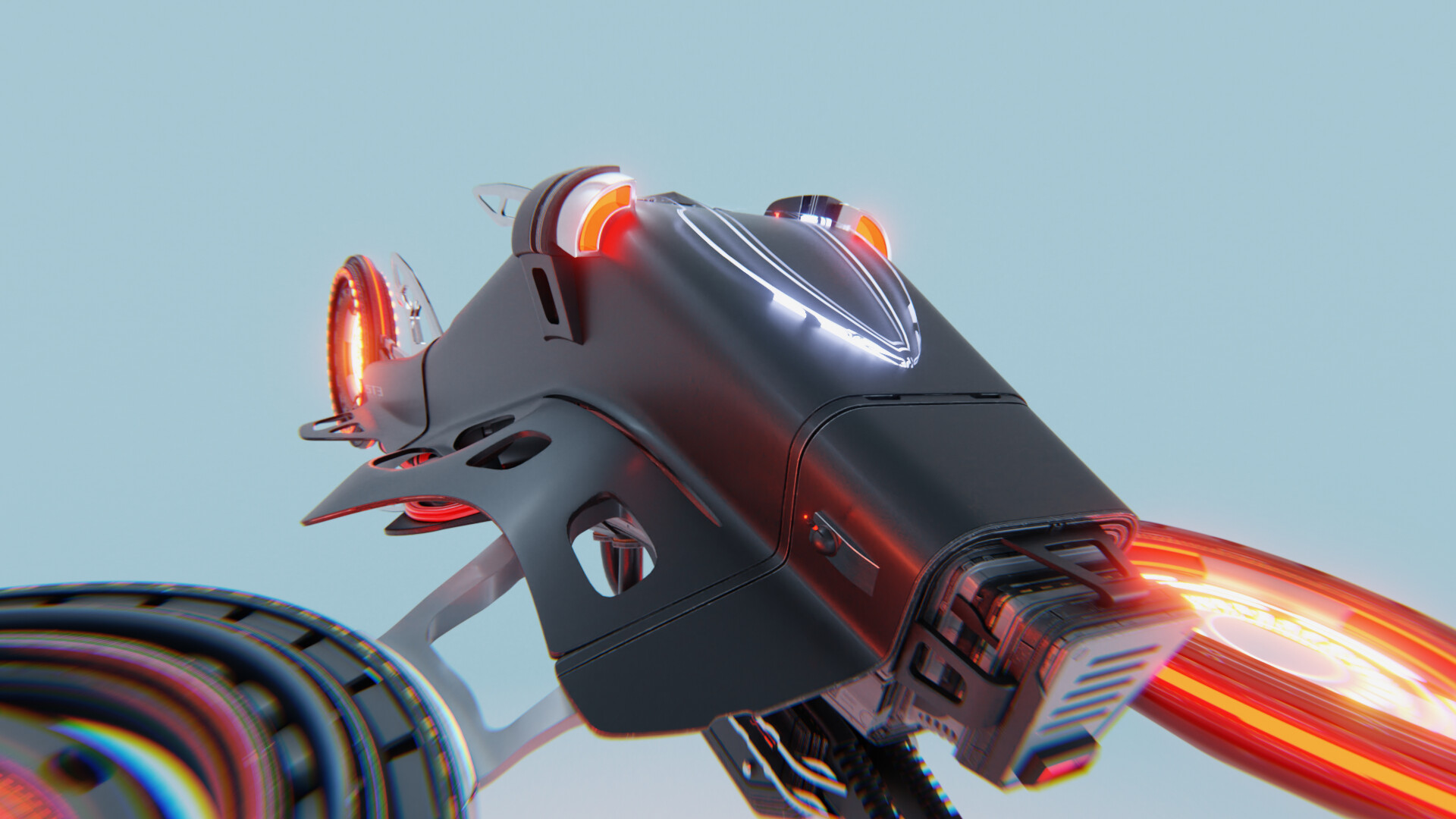 Didjelirium - Blender Practice Session - BlenderBros Sci-FI Drone Design