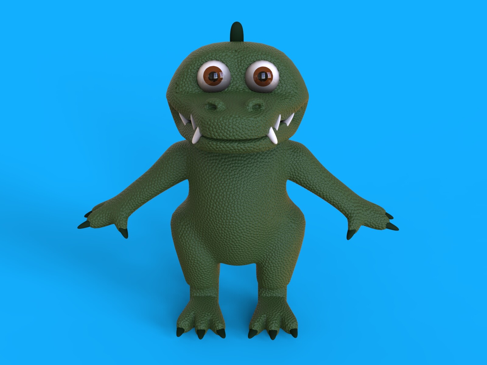 ArtStation - cartoon alligator 2