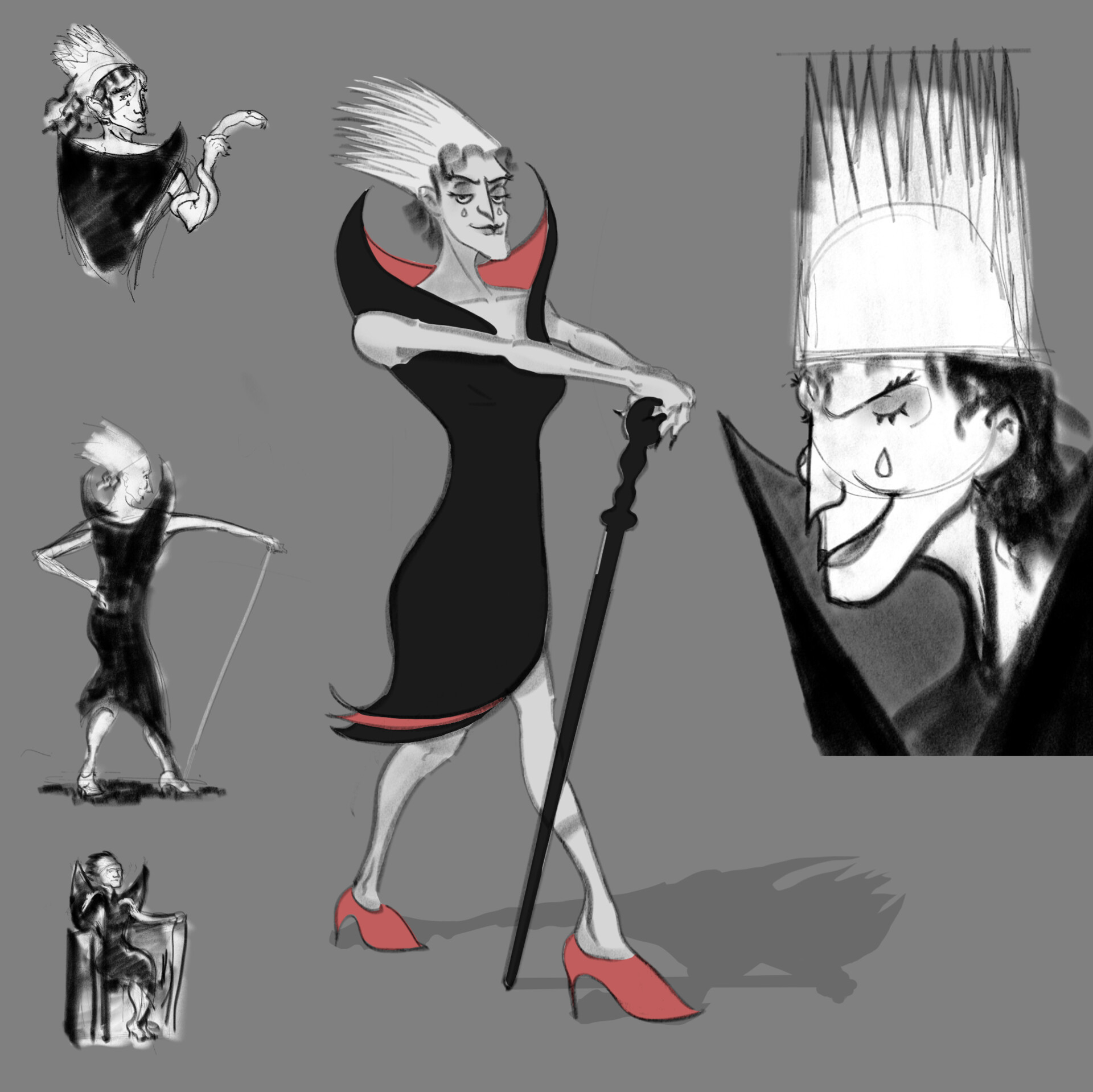 ArtStation - Evil Lady