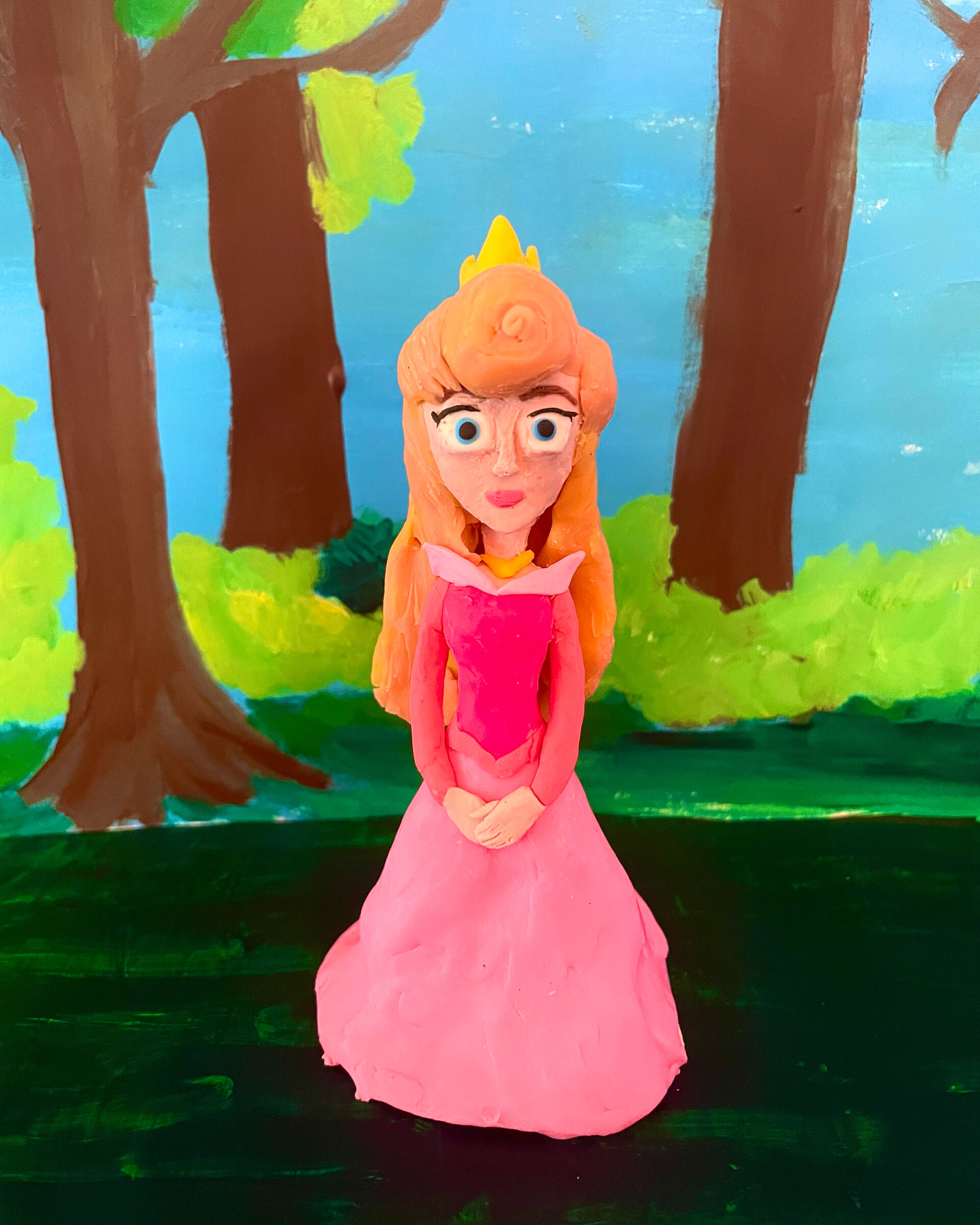 ArtStation - Clay Princess Aurora 👑