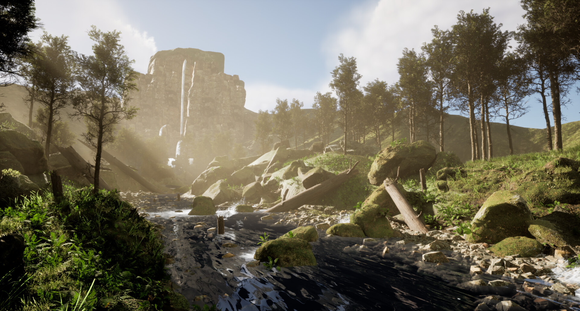 ArtStation - Forest River - Rework