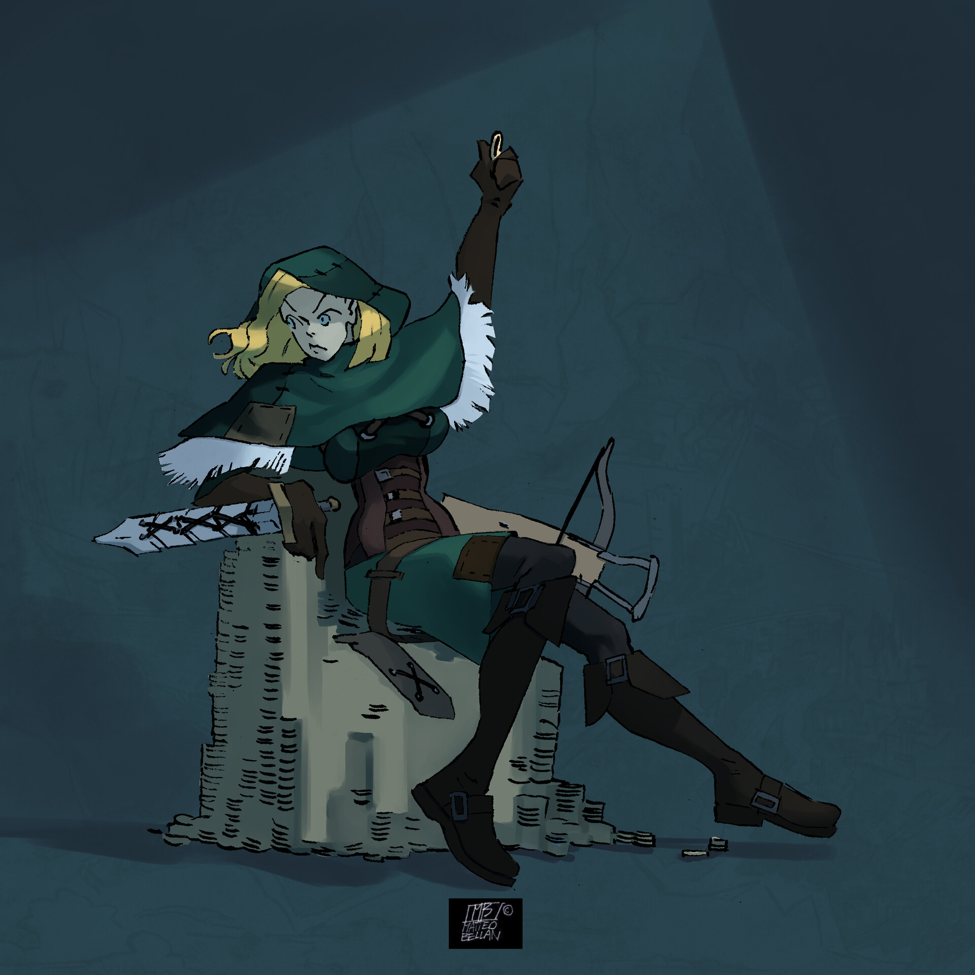 ArtStation - Jay The Rogue - Dnd Set n8