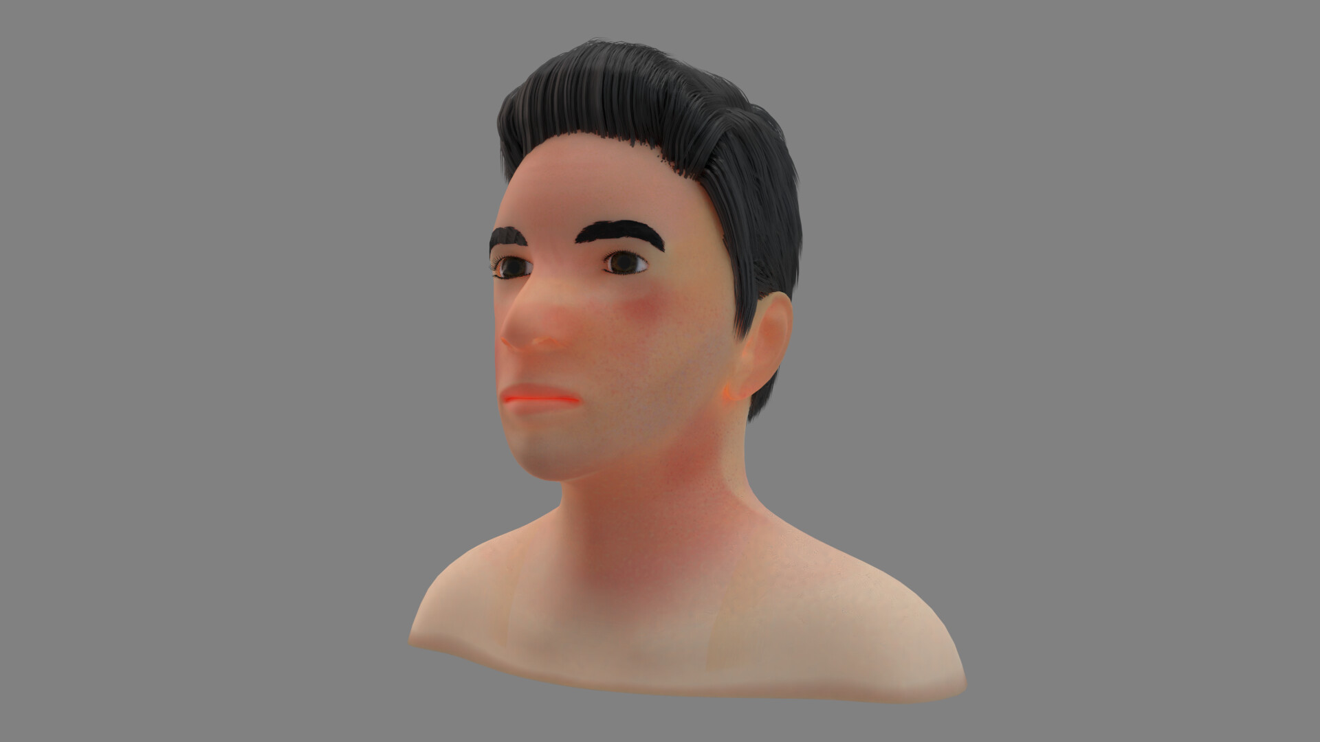 ArtStation - Bust of my face