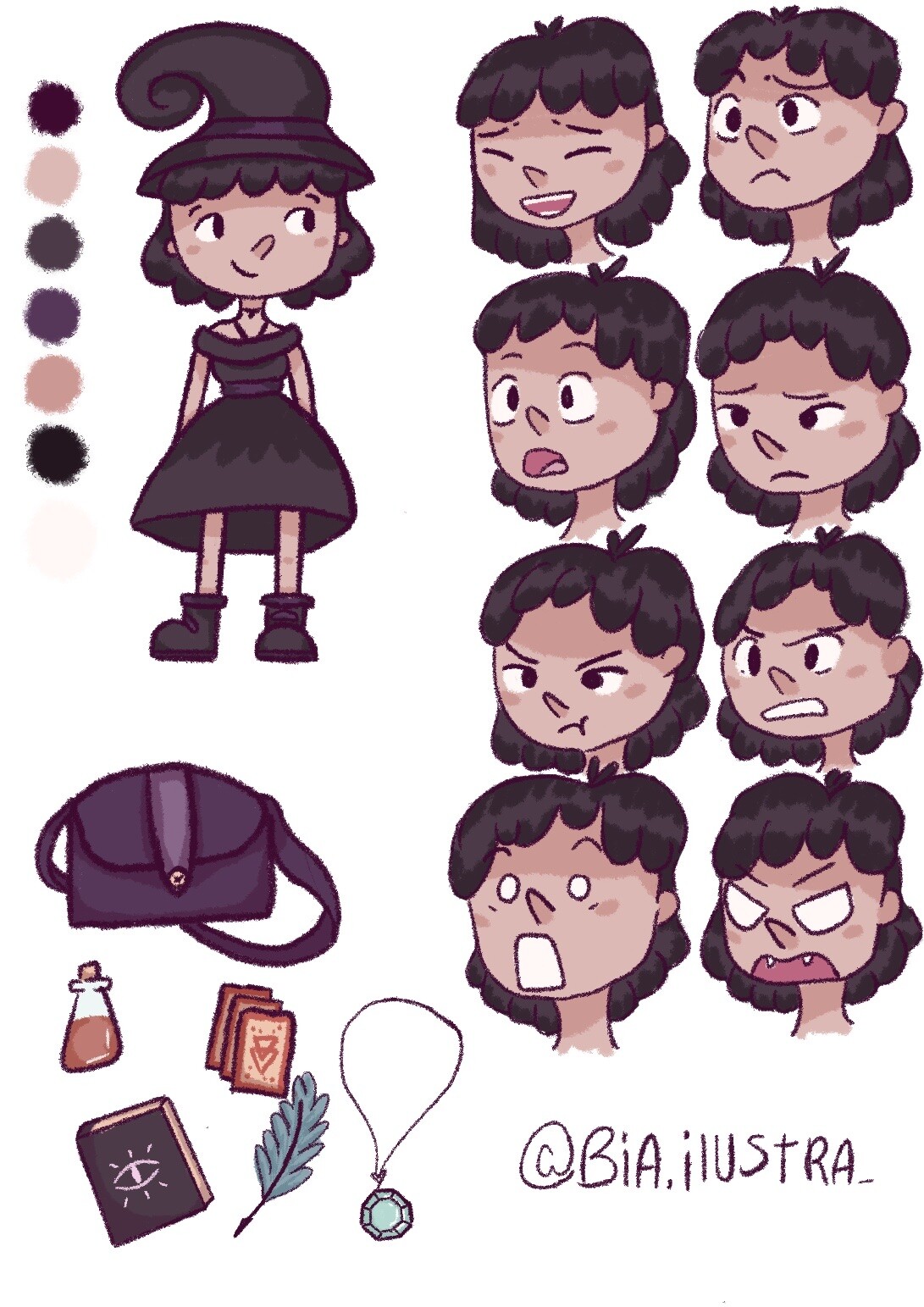 ArtStation - Witch character design