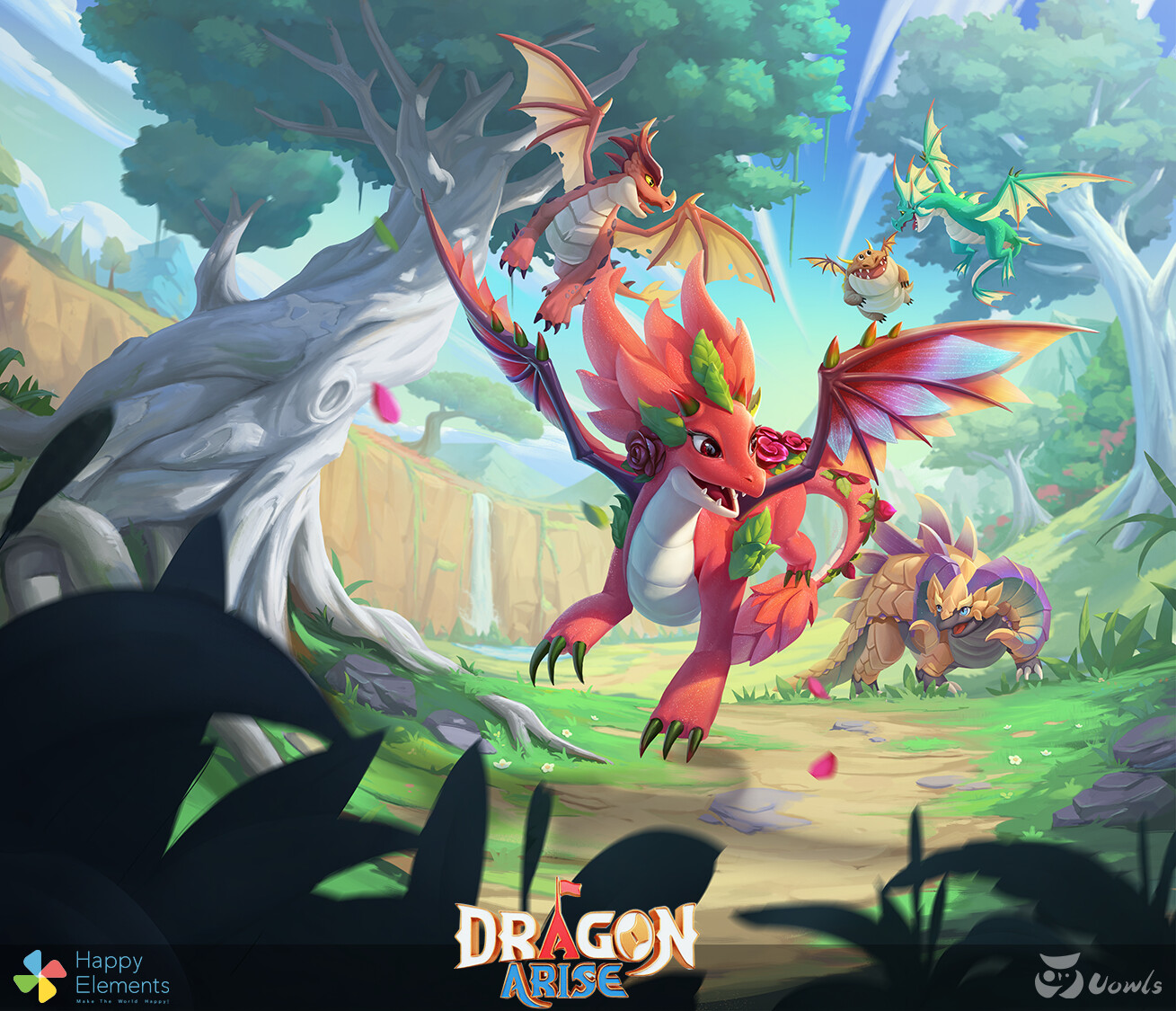 ArtStation - Another illustration for Dragon Arise