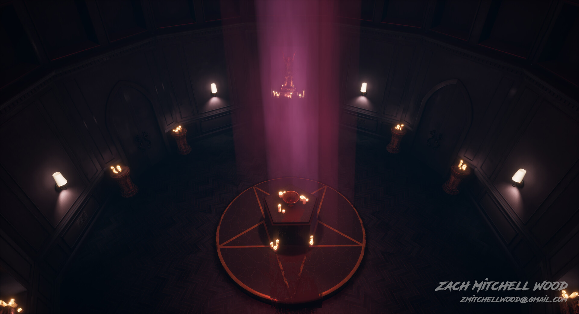 Zach Mitchell Wood - Dark Cultist Ritual Chamber
