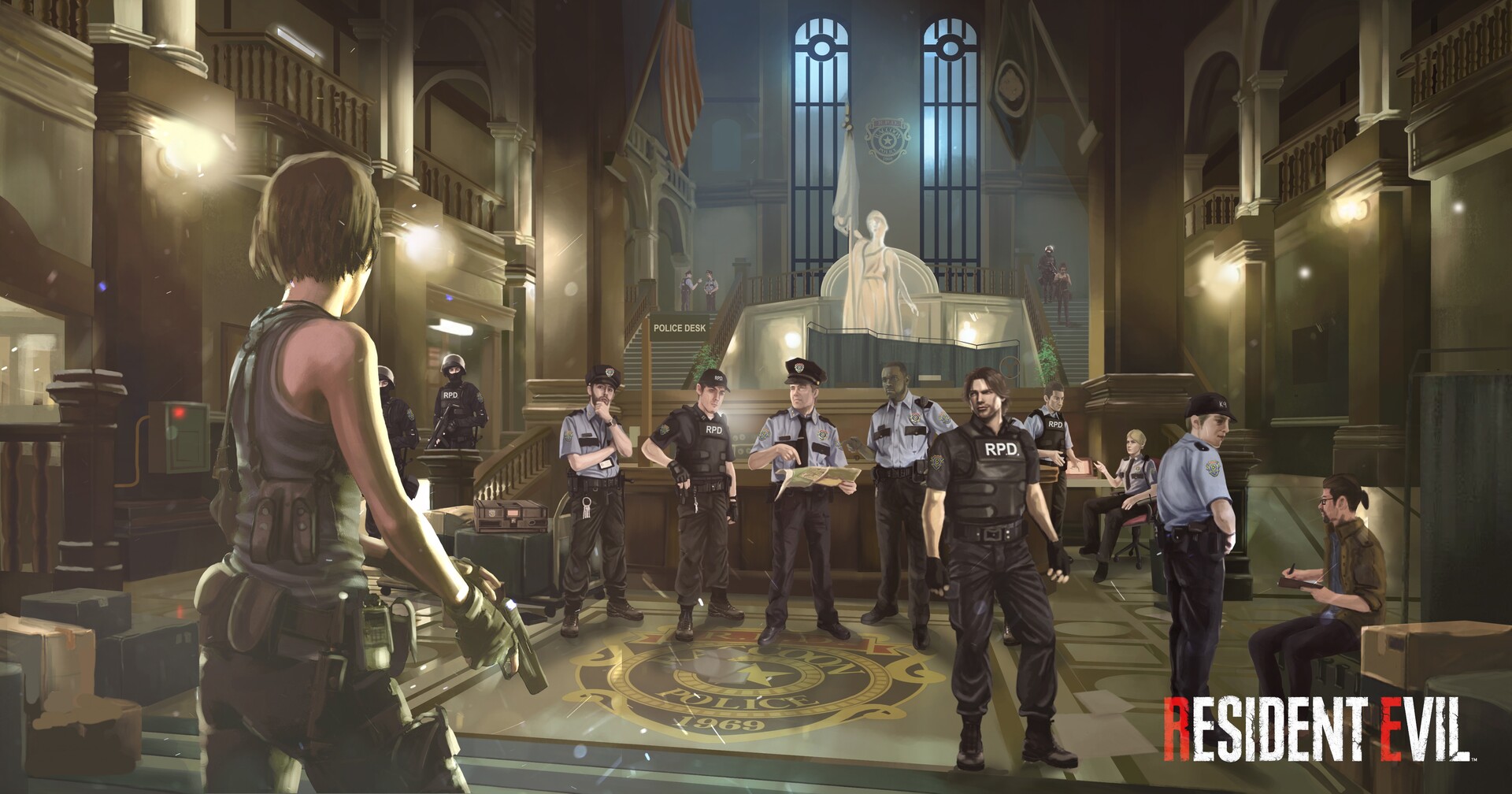 ArtStation - Calm before the storm. RPD.