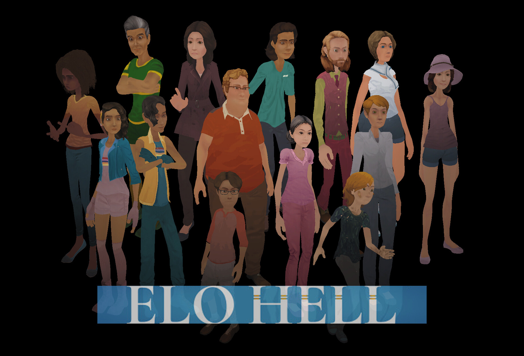 Matthew Griebner - Elo Hell Narrative Game Characters