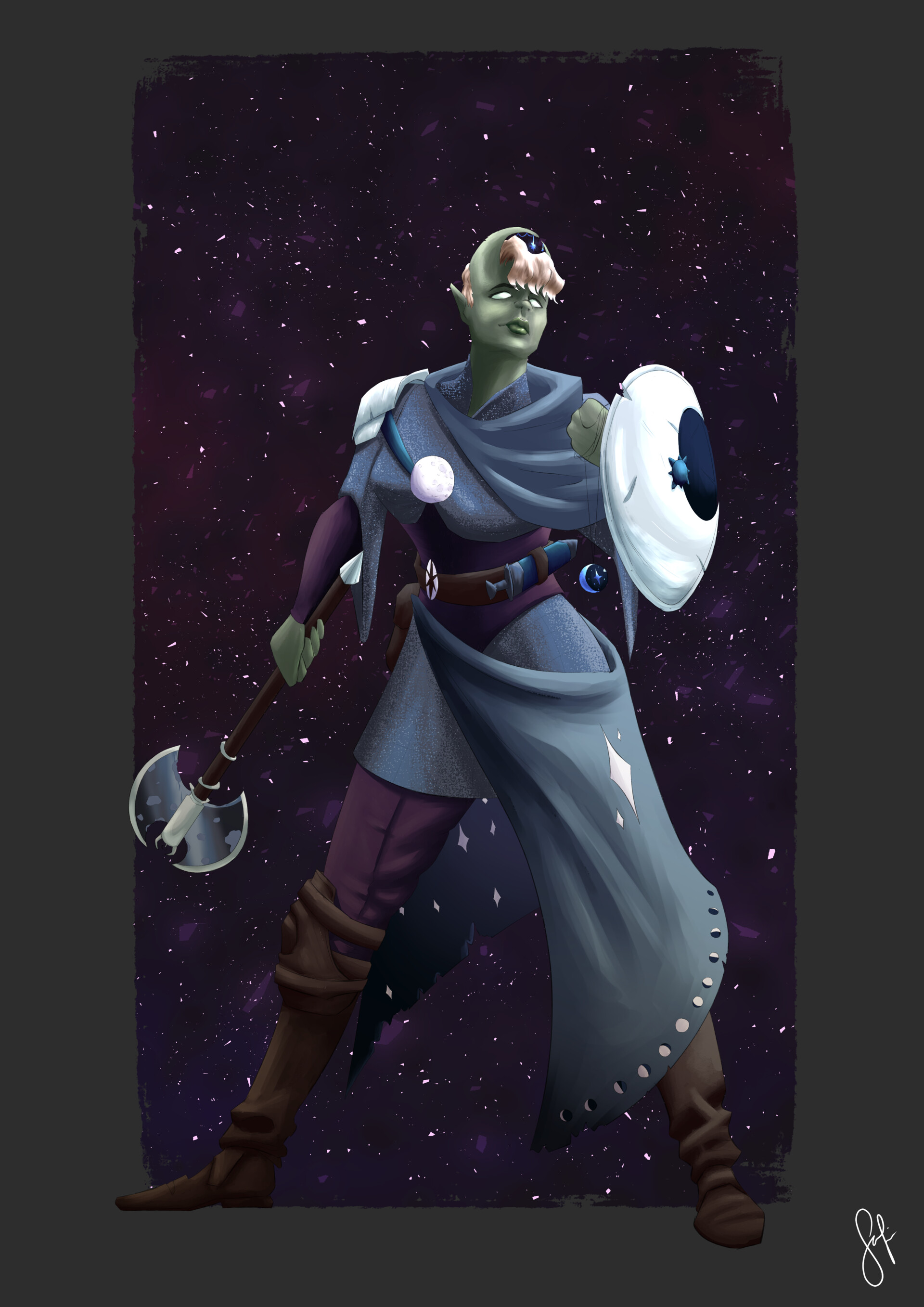 ArtStation - Character Design – Freyja Silvertongue