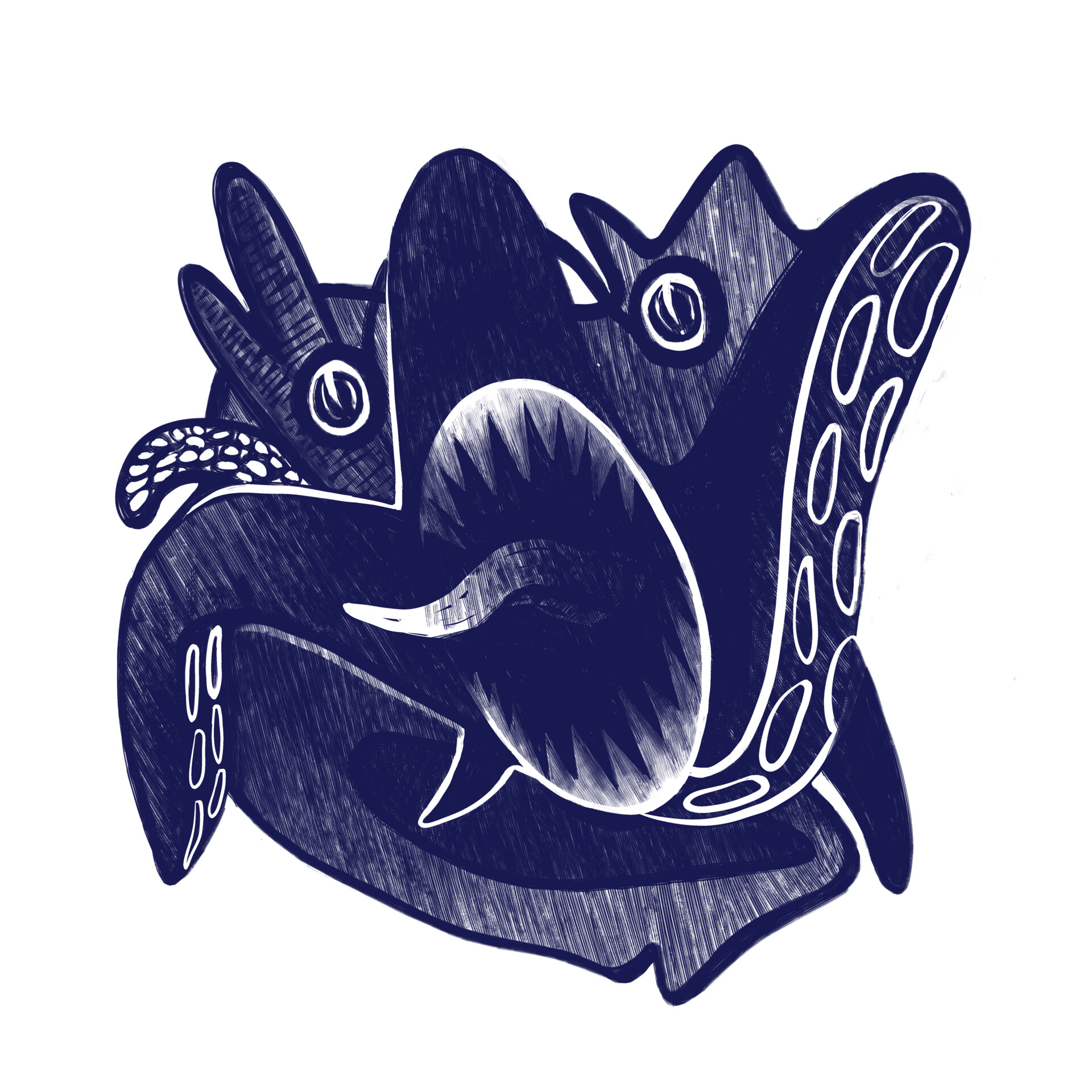 ArtStation - 'Weird Monsters' Series