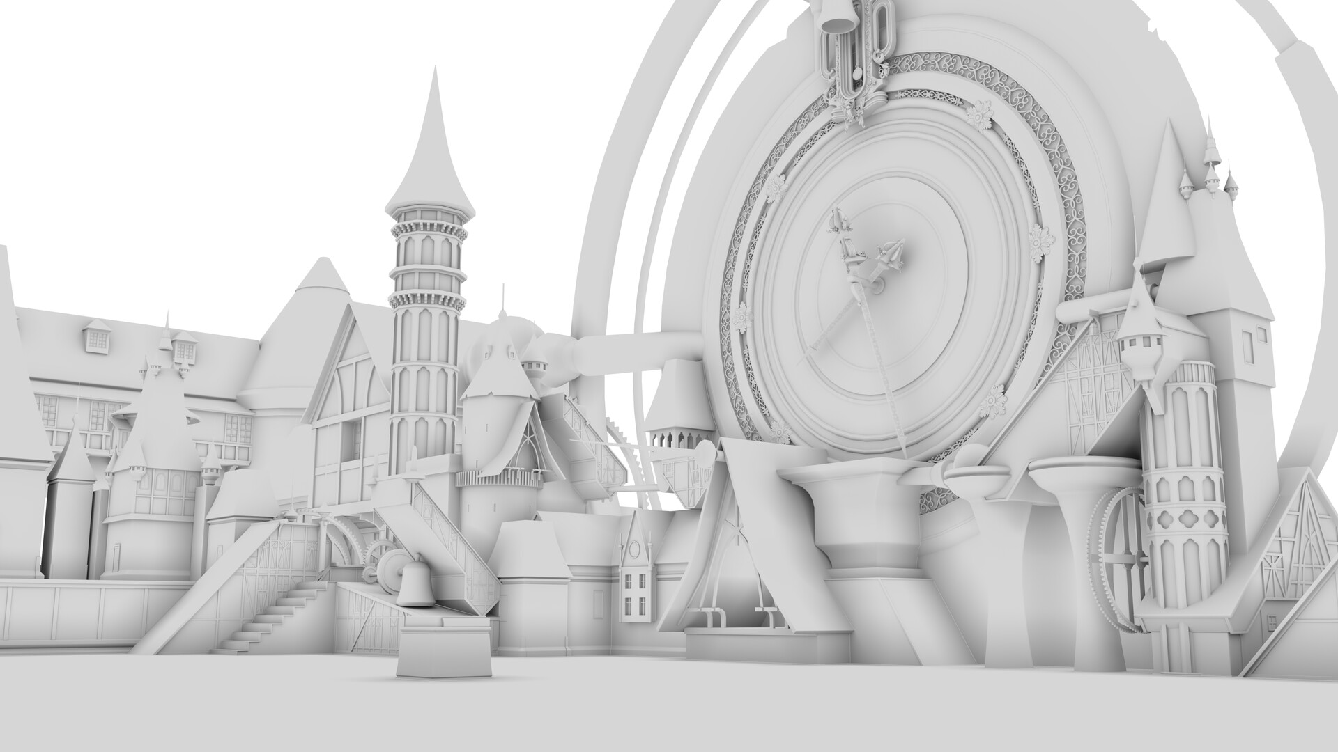 ArtStation - 3d_set_Model