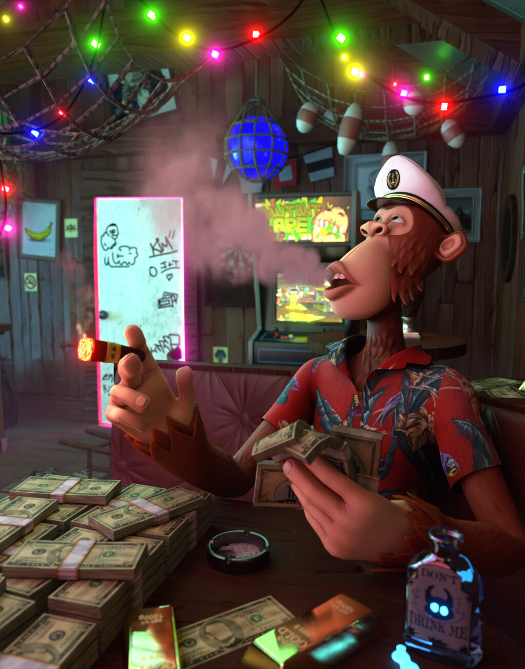 ArtStation - Ape vs Boar