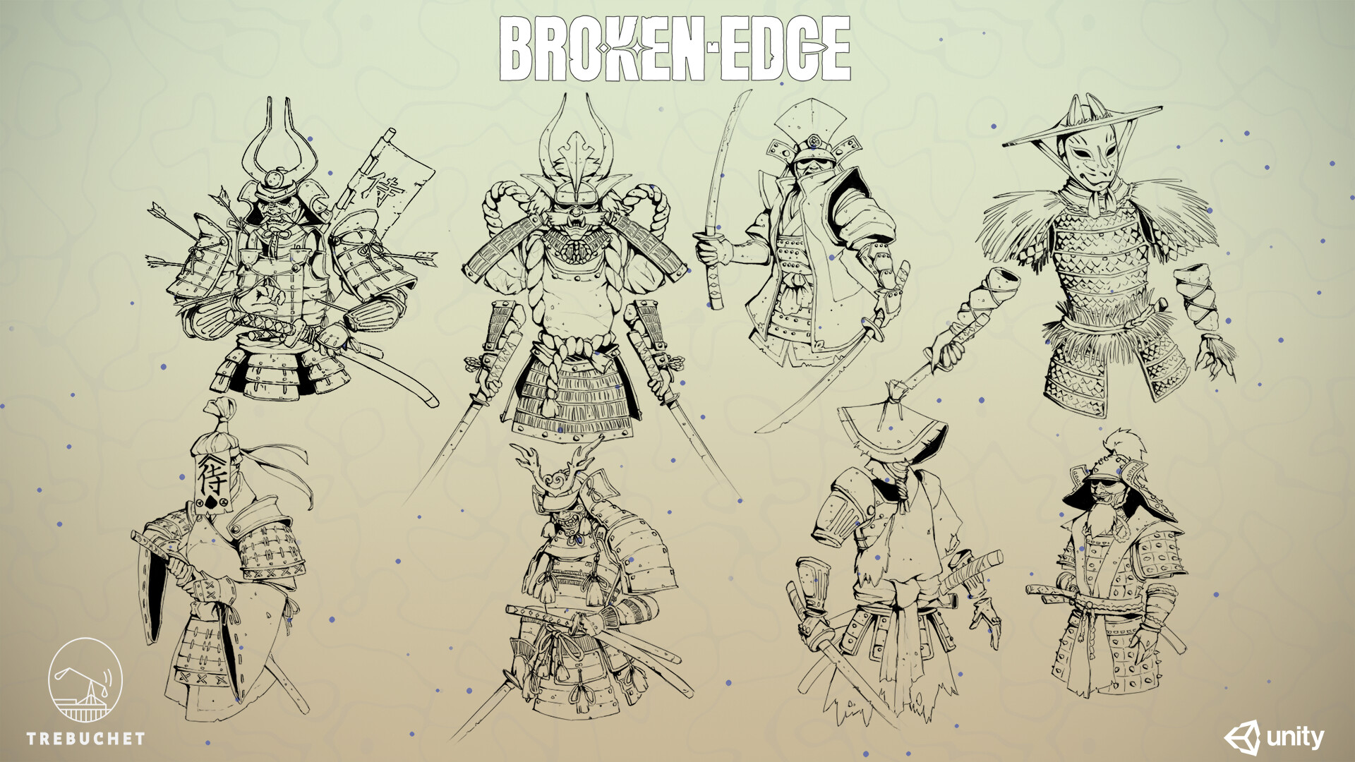 Roxanne Chartrand - Broken Edge Character Concepts - Samurai