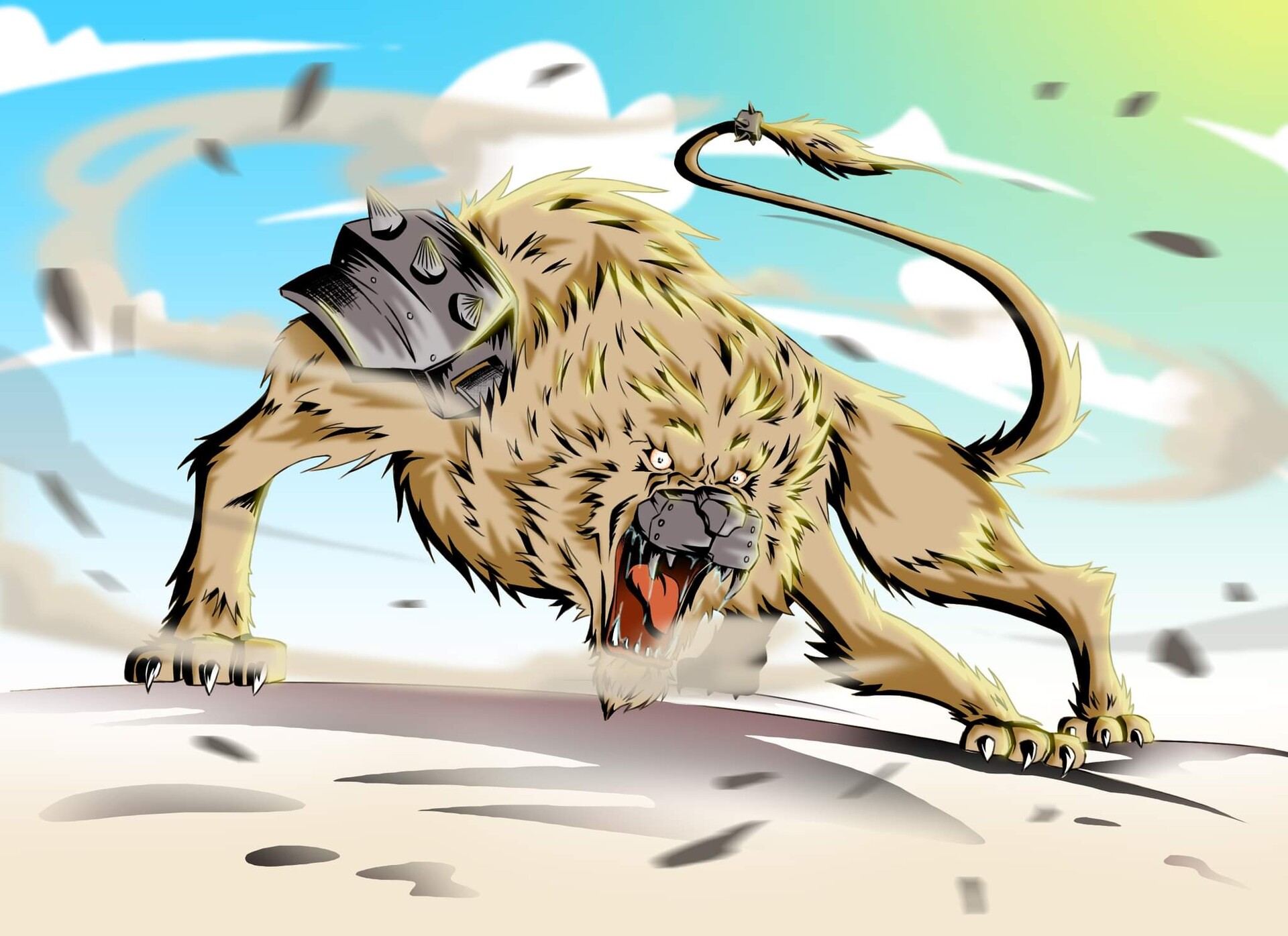 people artstation - Lion beast