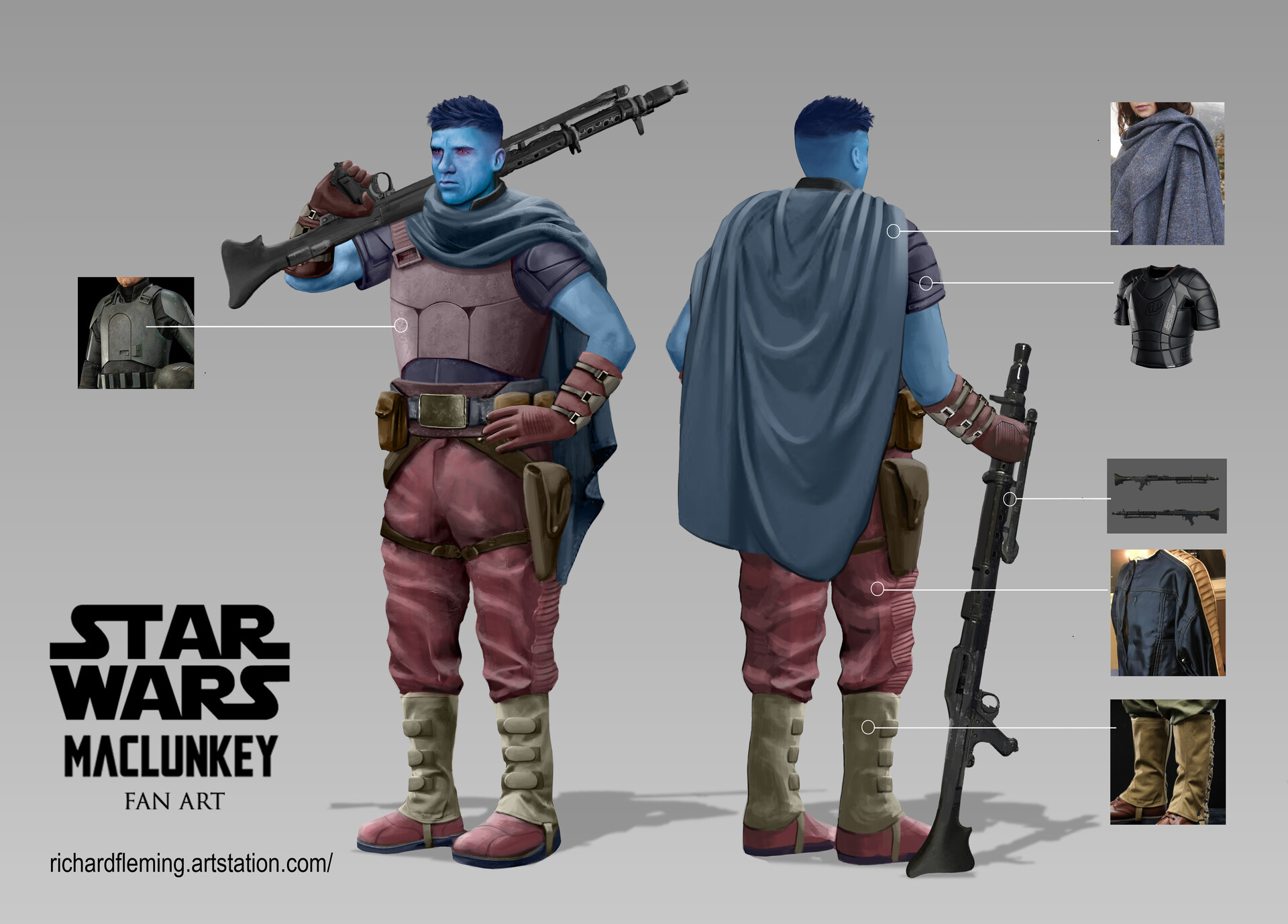 Star Wars Bounty Hunter Concept Art