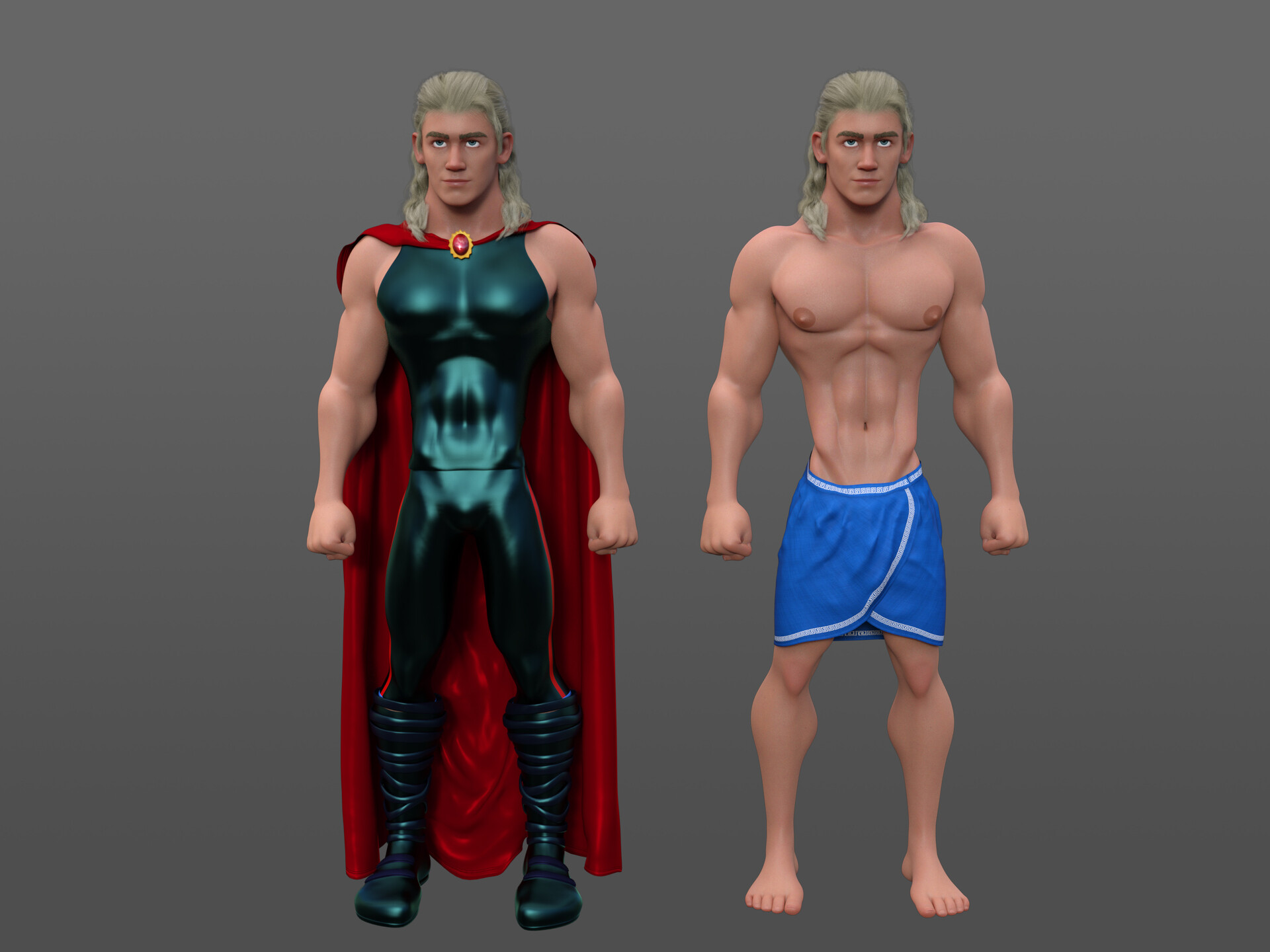 ArtStation - Doodling with god of thunder