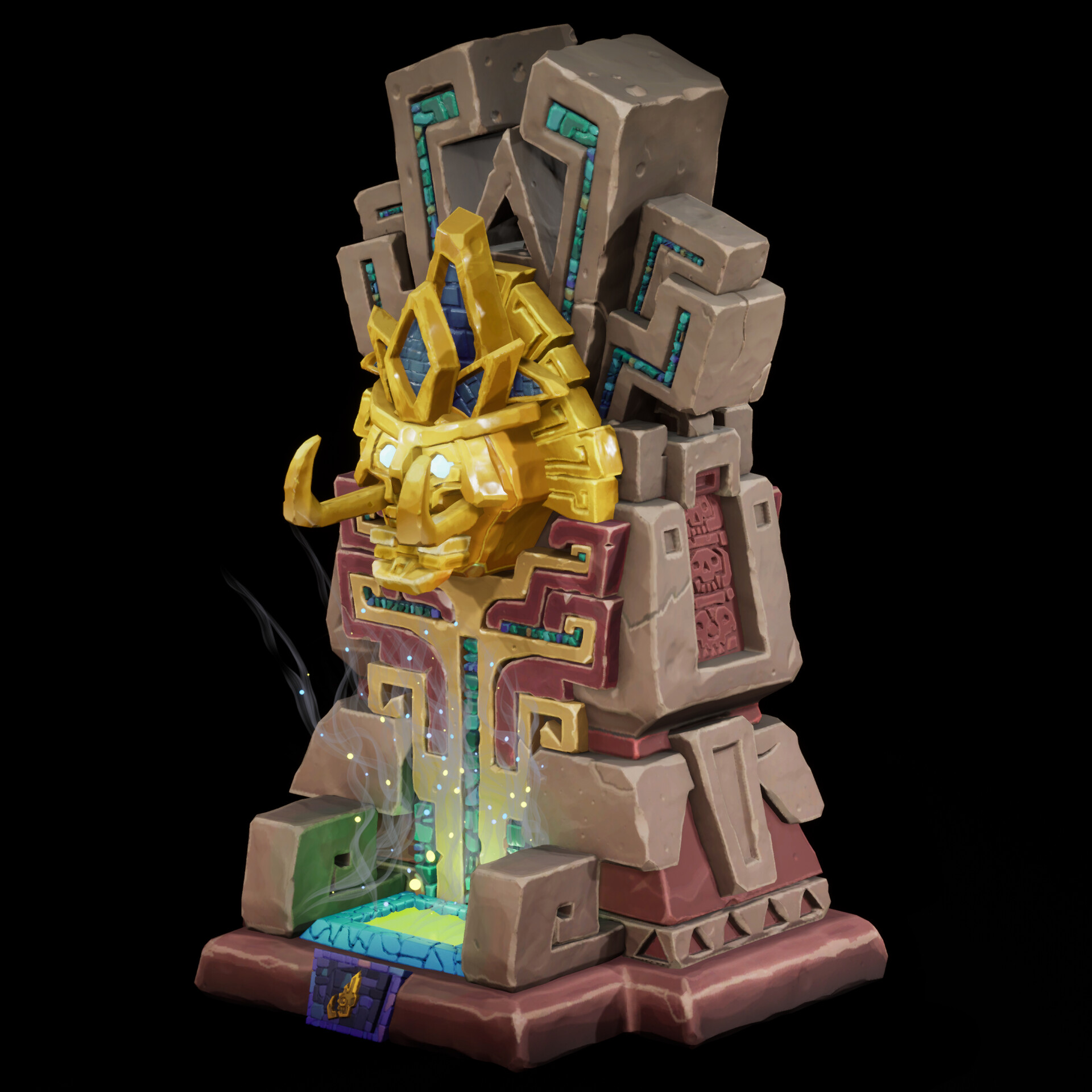 ArtStation - Zandalari Loa Statue