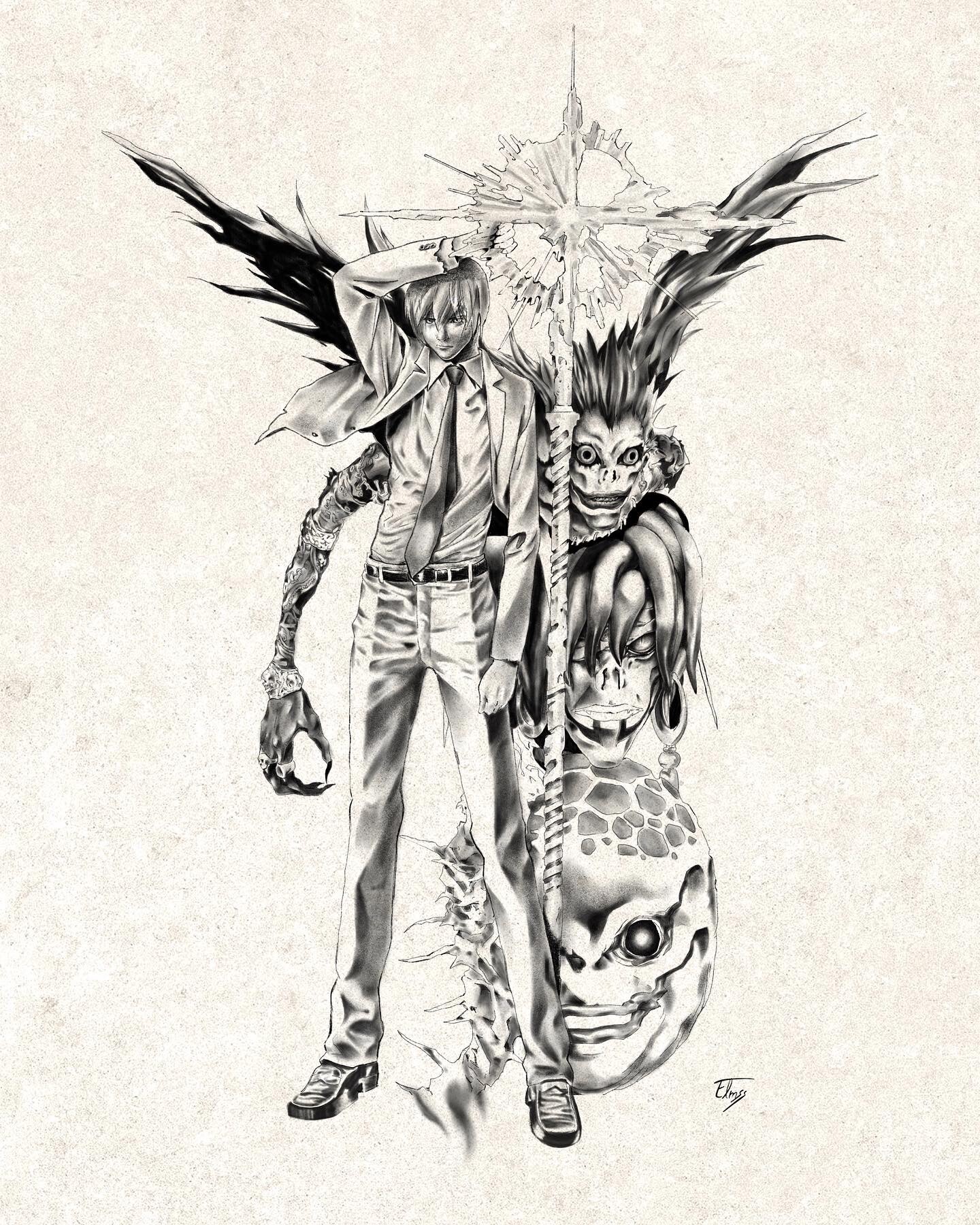 ArtStation - Death Note.