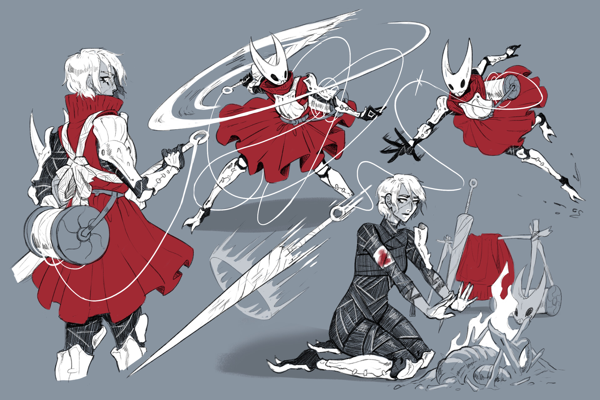 ArtStation - Human Hornet Noodling