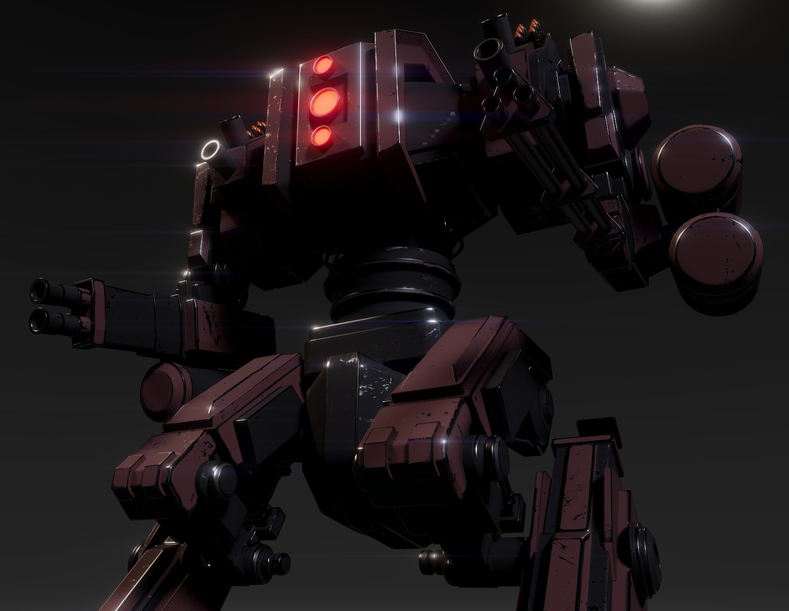 ArtStation - TAW - Tactical Assault Walker