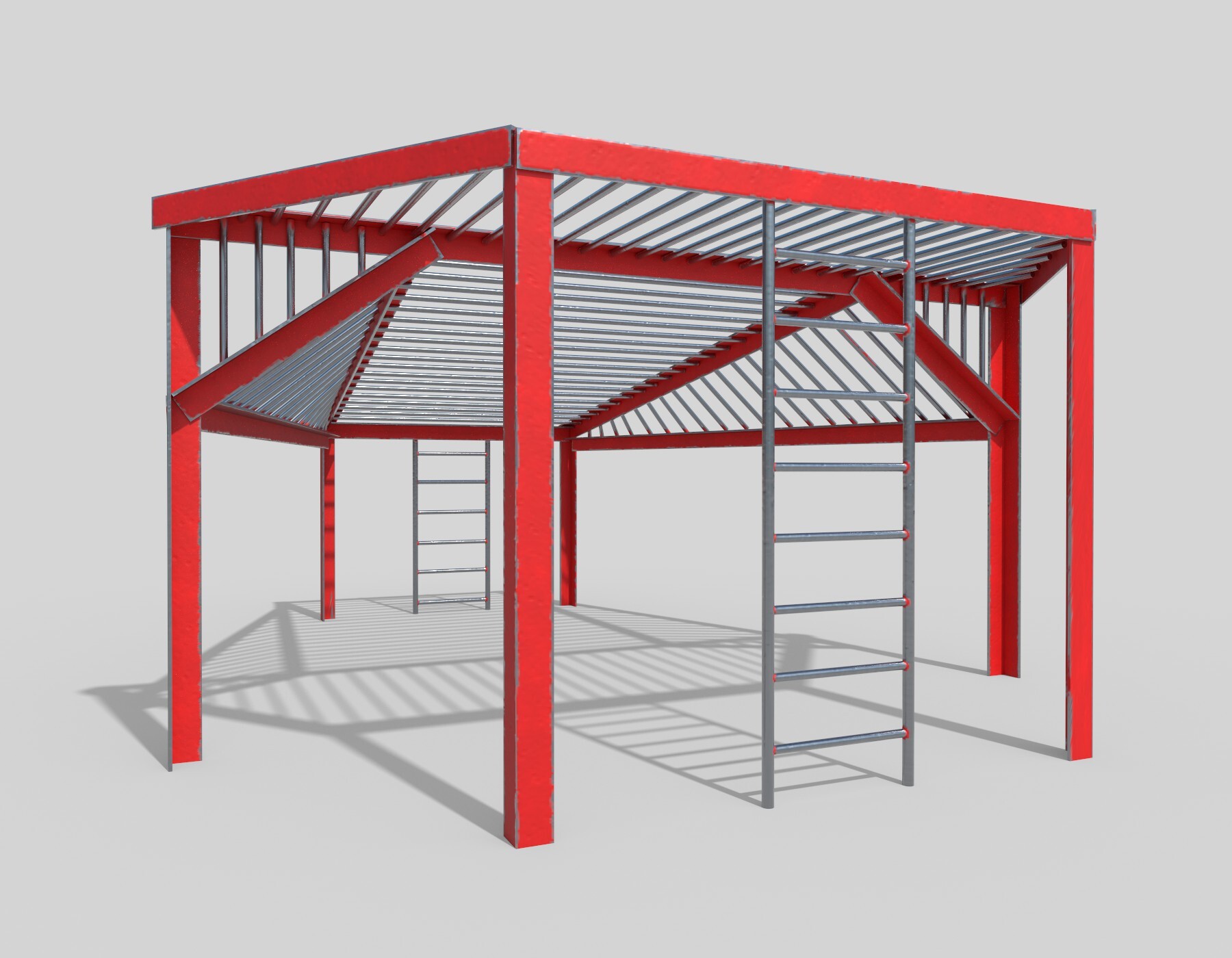 ArtStation - Cope cage jungle gym
