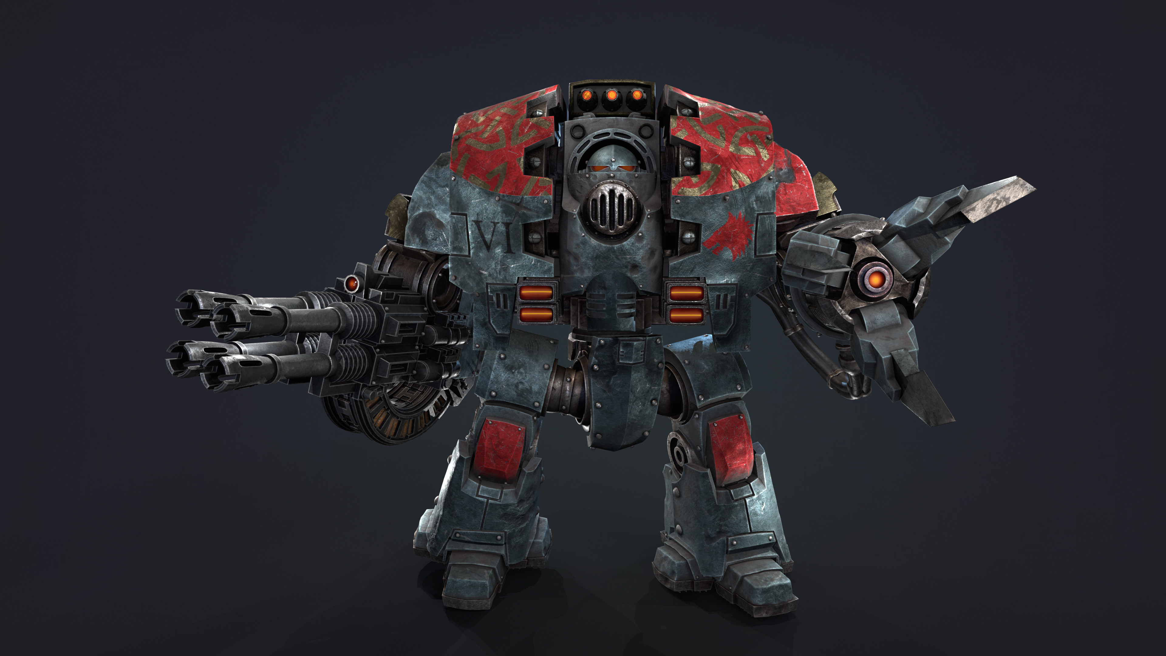 Matthew Kozel - Space Wolf Leviathan Dreadnought