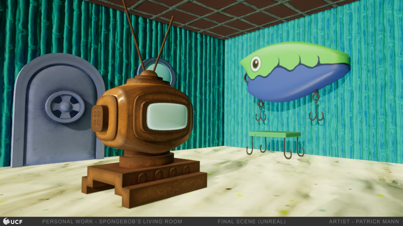 Patrick Mann - Spongebob's Living Room (2022)