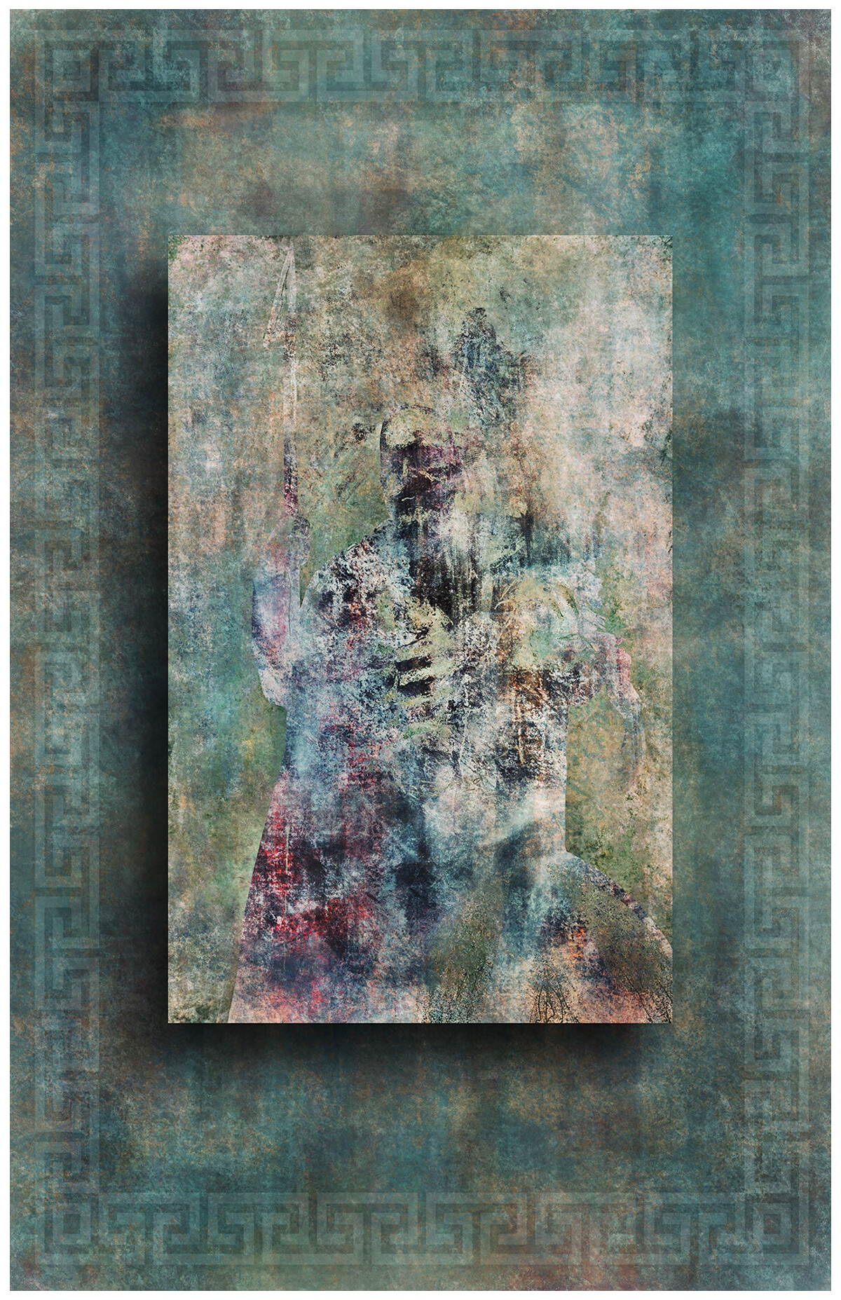 ArtStation - SPARTAN WARRIOR IN THE ABSTRACT