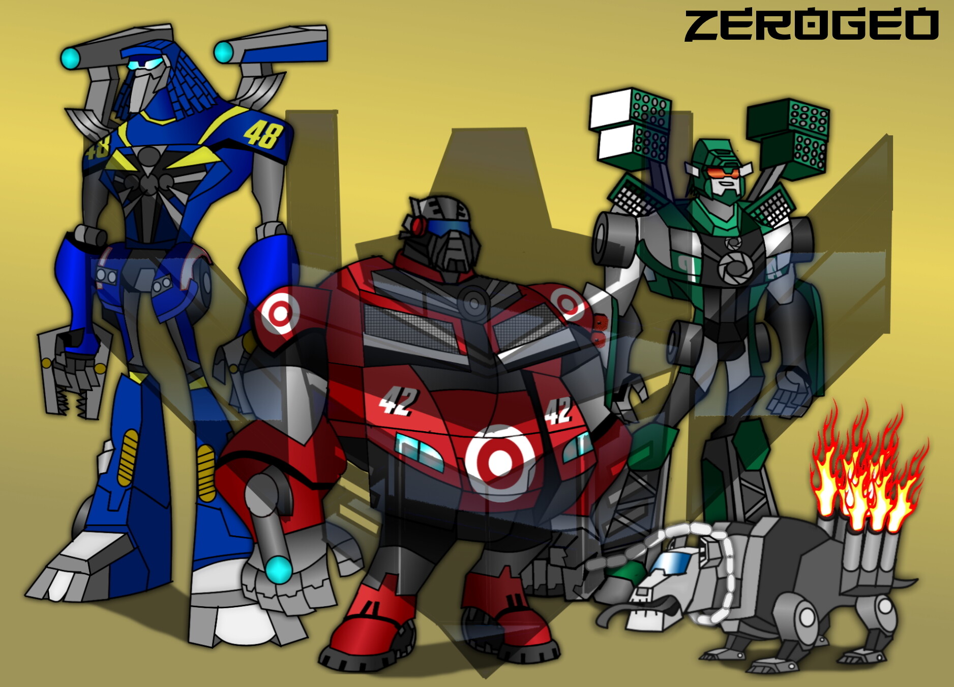 Scourge Prime Studios - Transformers Animated| The Wreckers