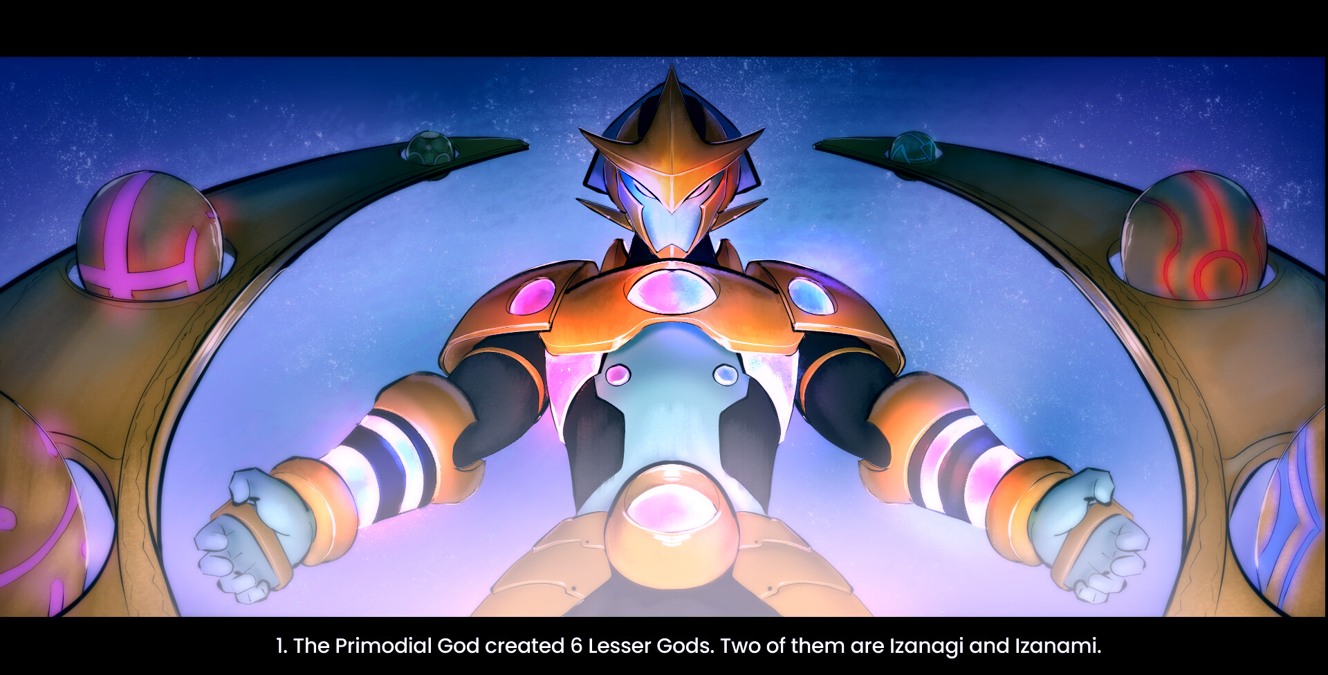 ArtStation - IZANAGI & IZANAMI 1