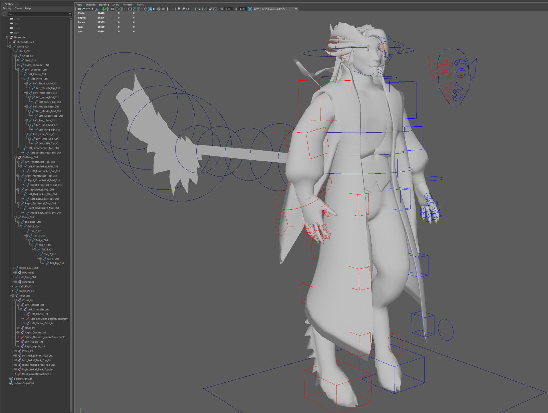 Amy Milburn - AIE- Year 2 Character Pipeline- Revisiting my Tiefling ...