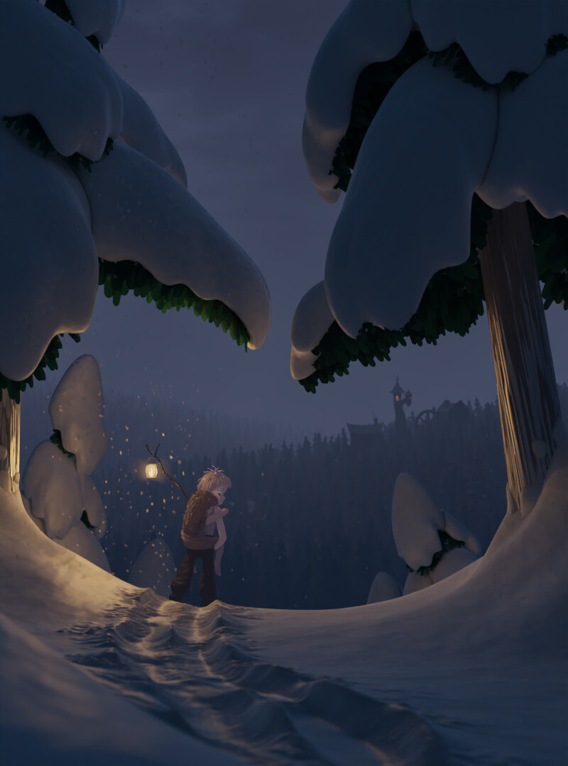 ArtStation - I'll keep you warm