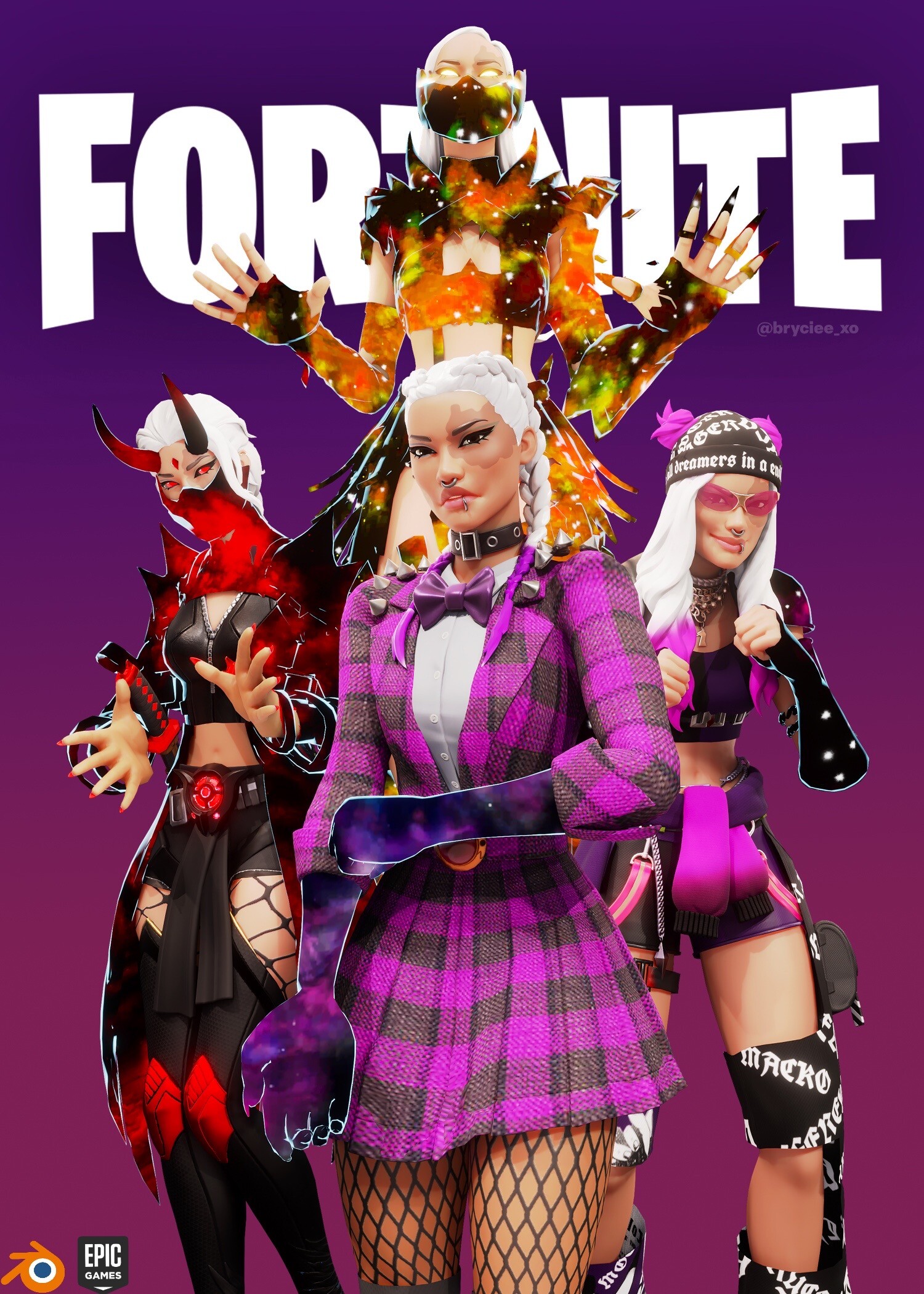 Bryciee_xo - Circe |Fortnite Outfit Concept|Bryciee_xo