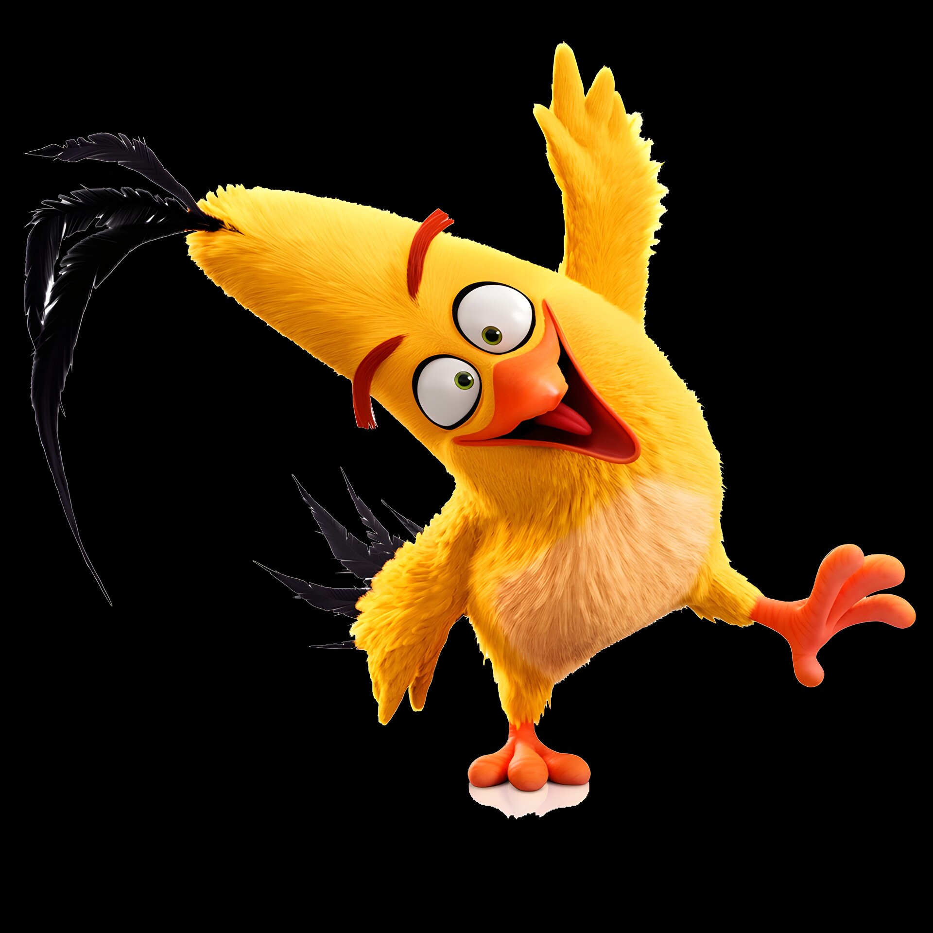 Angry Birds Chuck Png