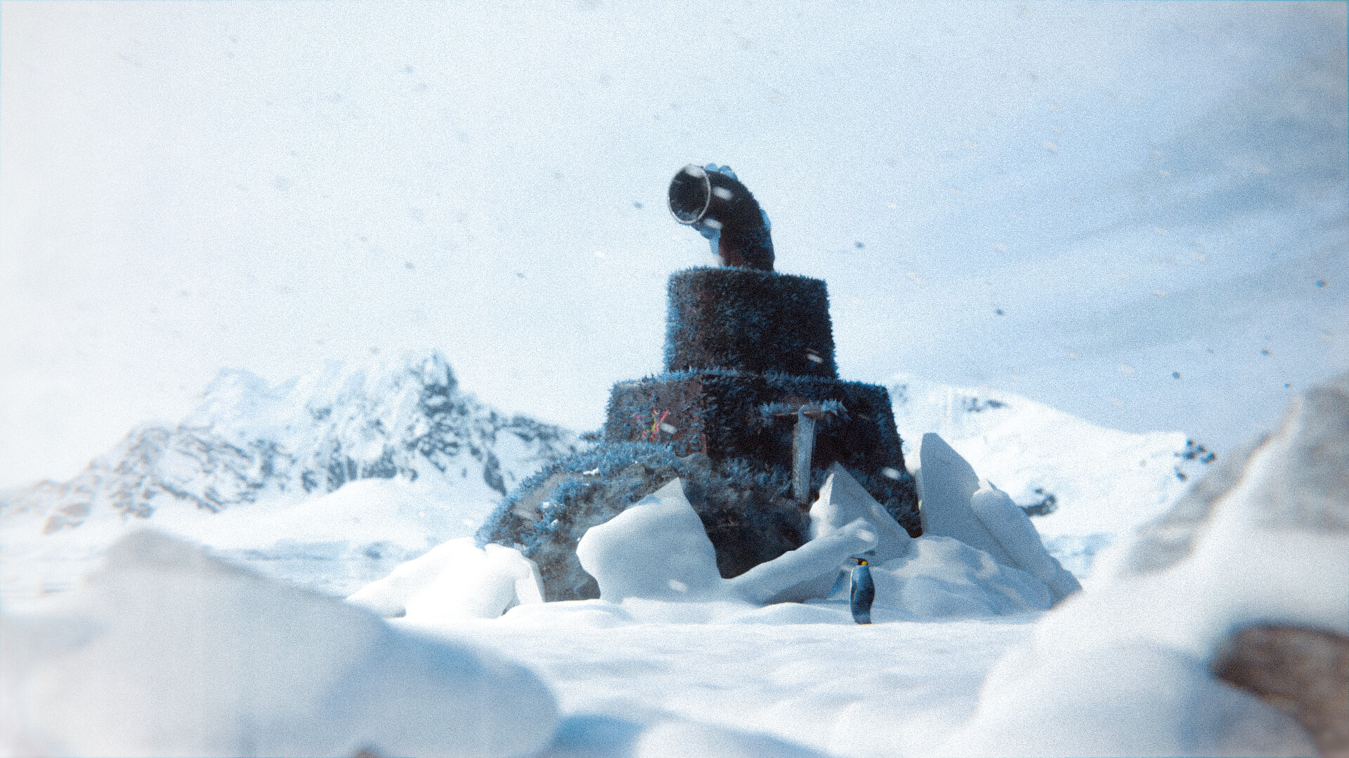 ArtStation - Stuck on the pole