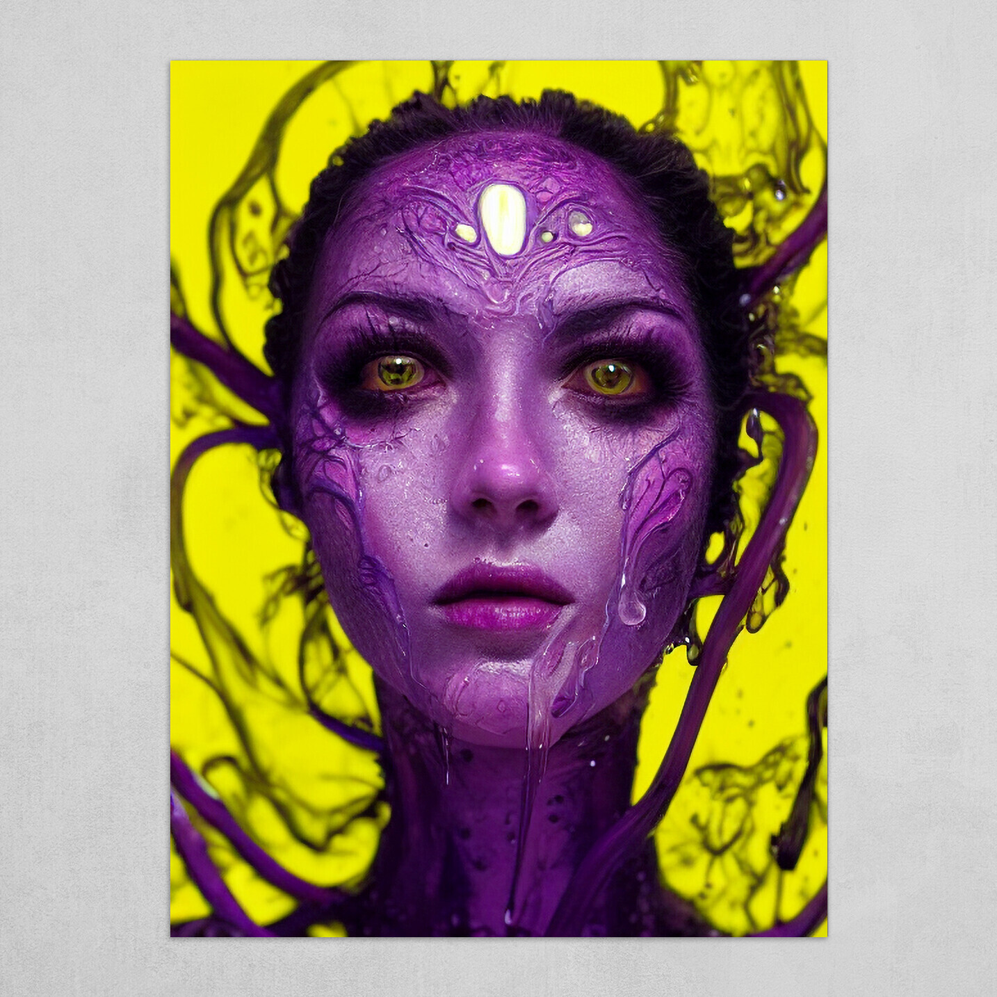 Arezu Ahani - Strange Girl - Art Print