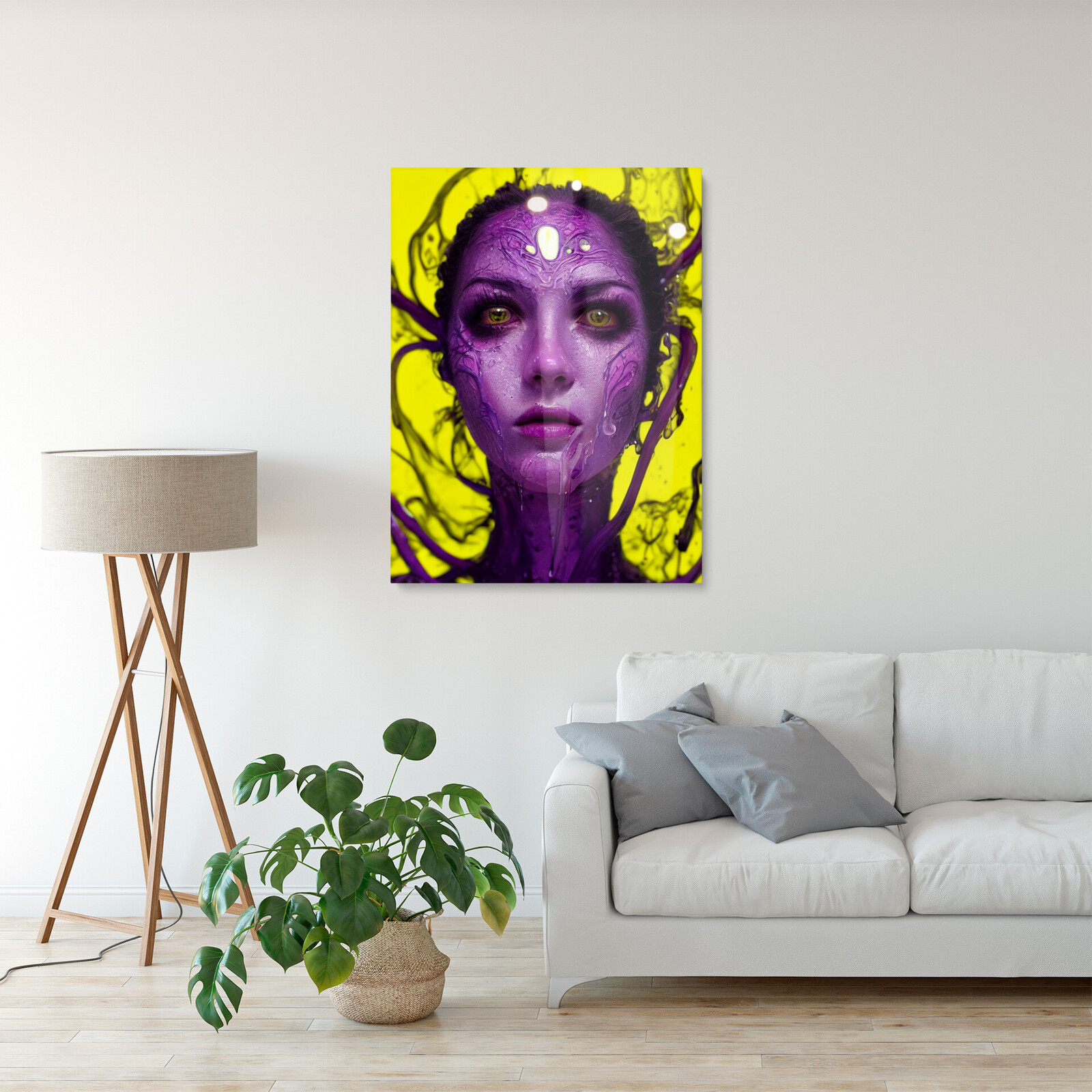 Arezu Ahani - Strange Girl - Art Print