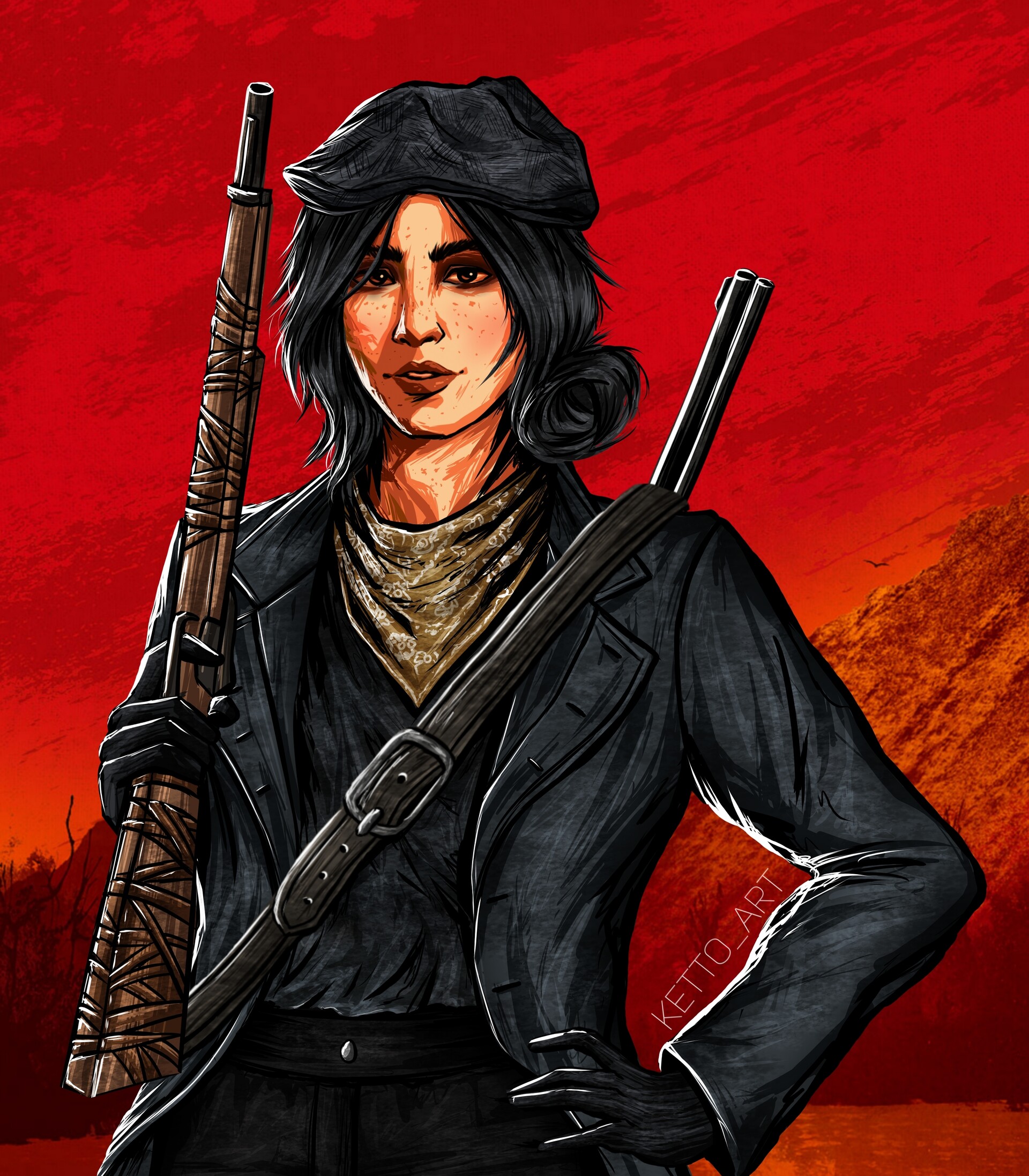 ArtStation - Red Dead Redemption Character Commission