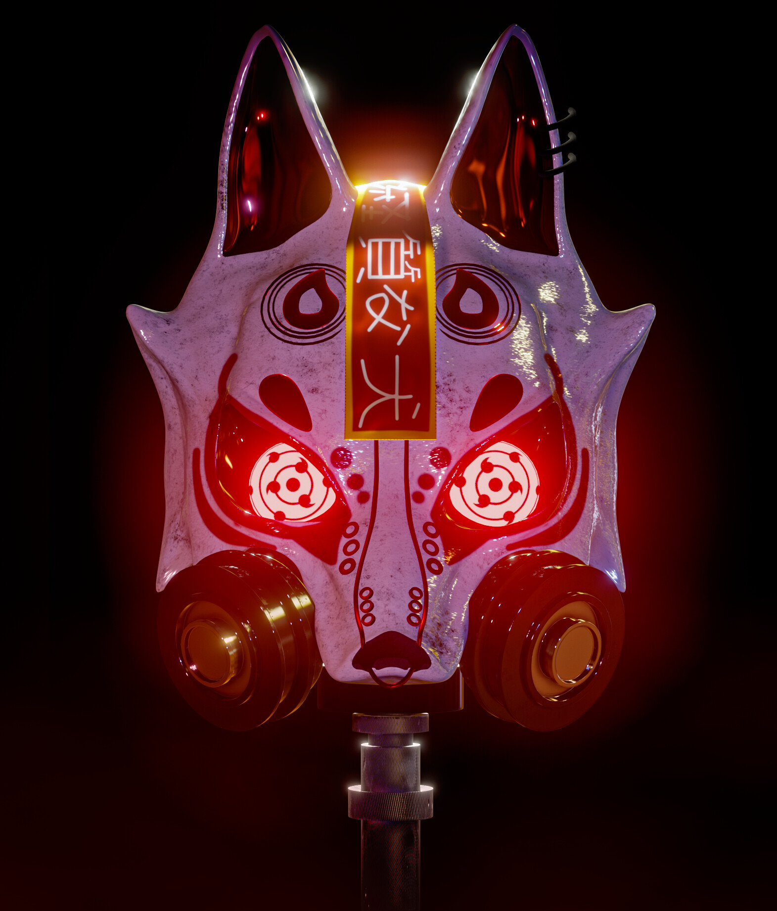 ArtStation - Kitsune mask