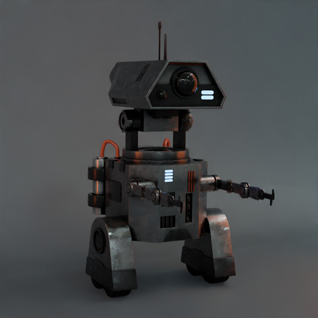 ArtStation - Sci_Fi Robot