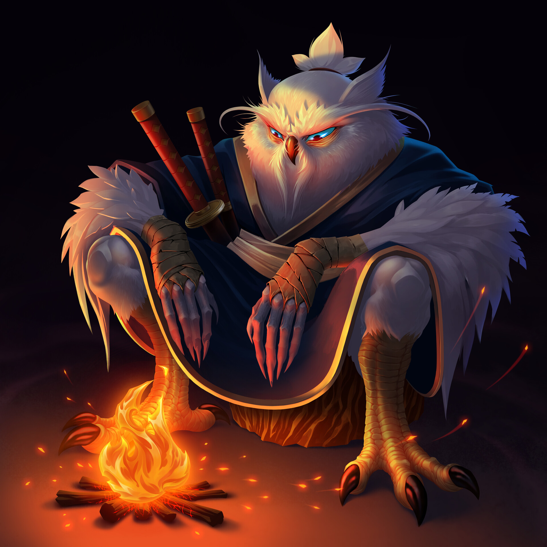 ArtStation - Bird Warrior-CDC