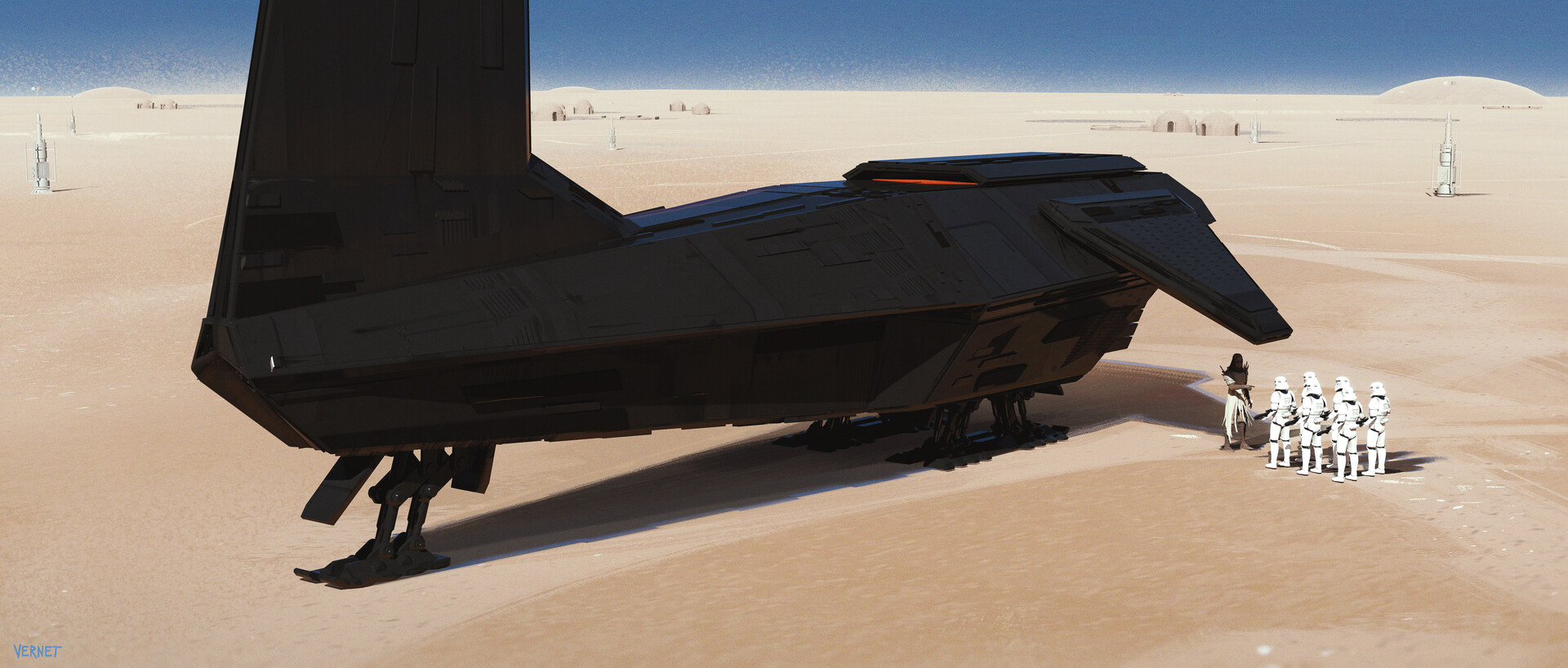 Yoan Vernet - Star Wars : Ship Designs.