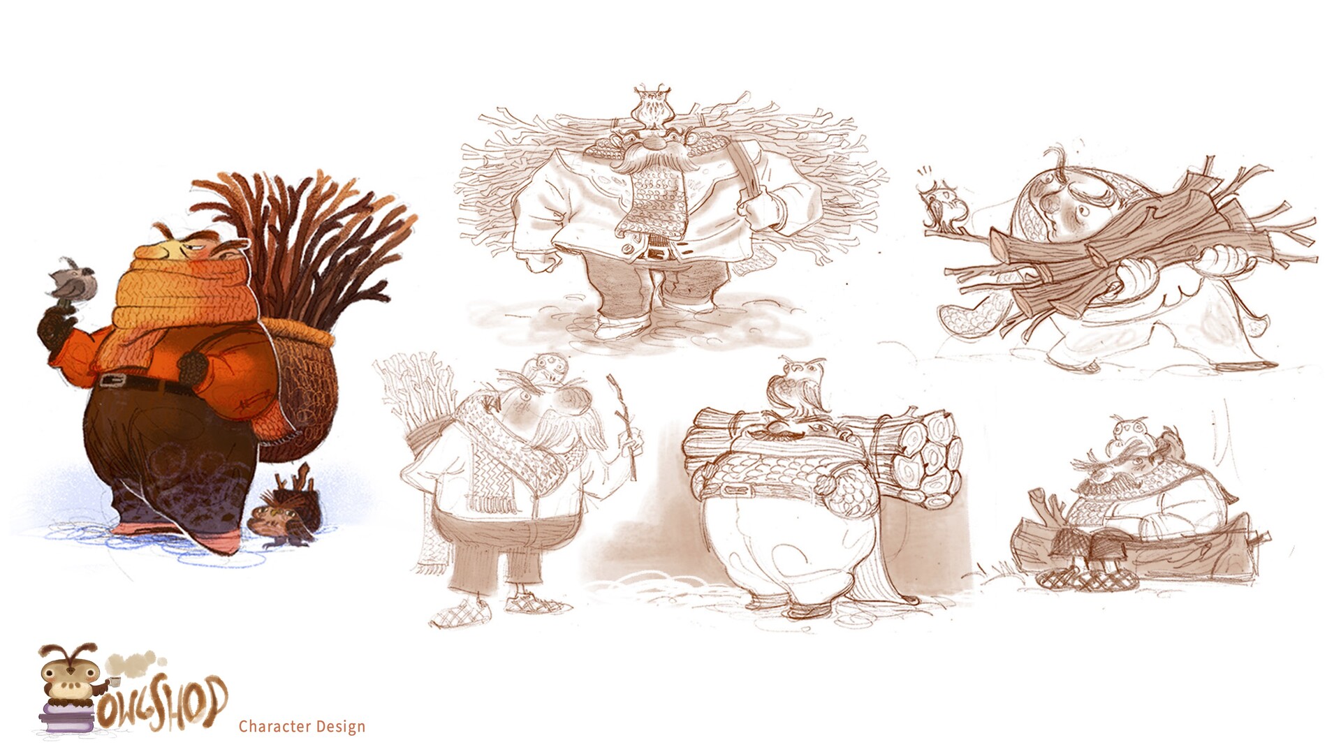 ArtStation - Owl House - character design