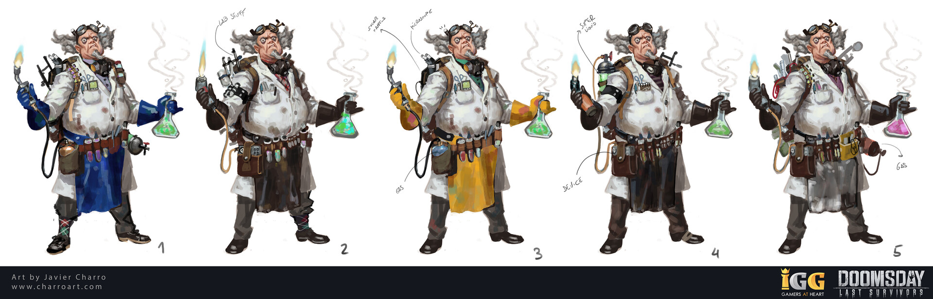 Javier Charro - Mad Scientist